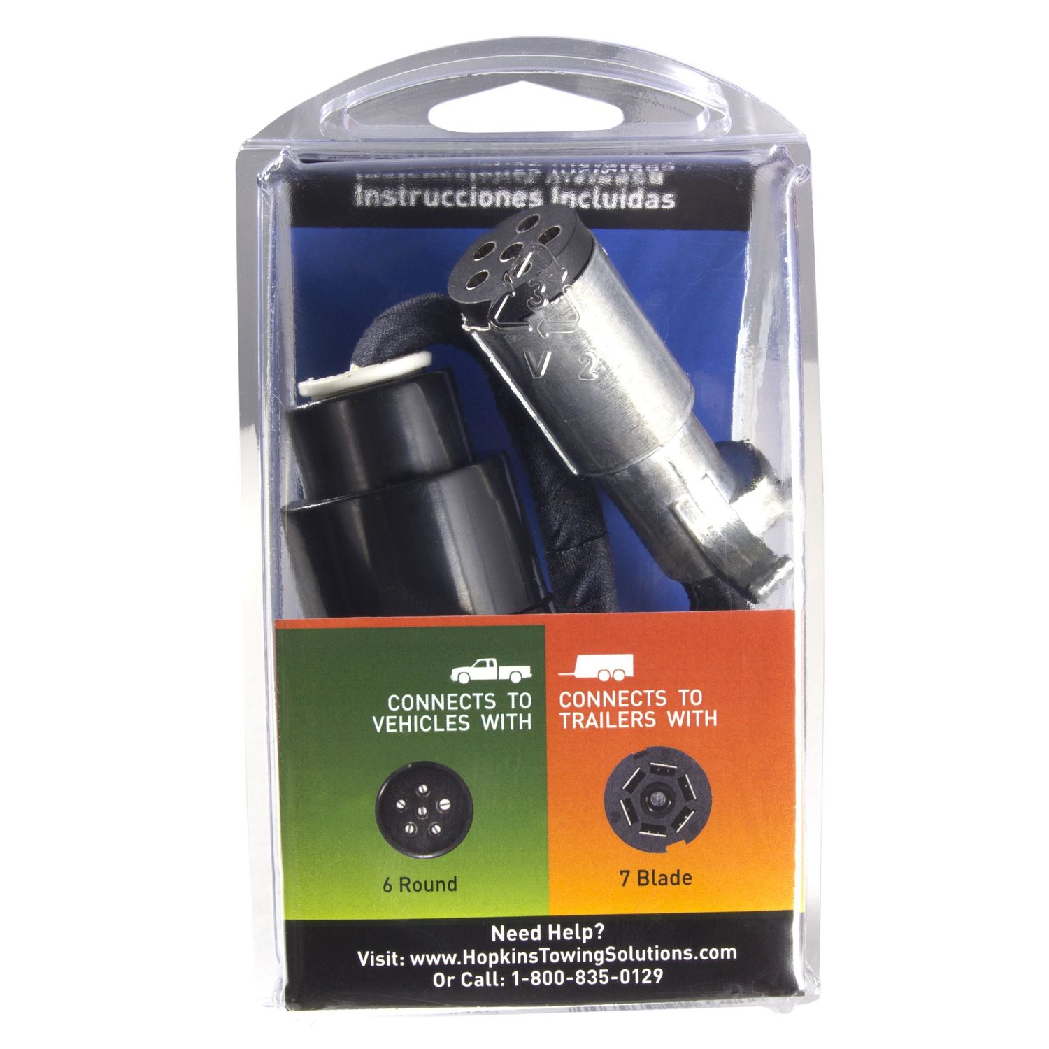 Hopkins 6 Round to 7 Blade Adapter