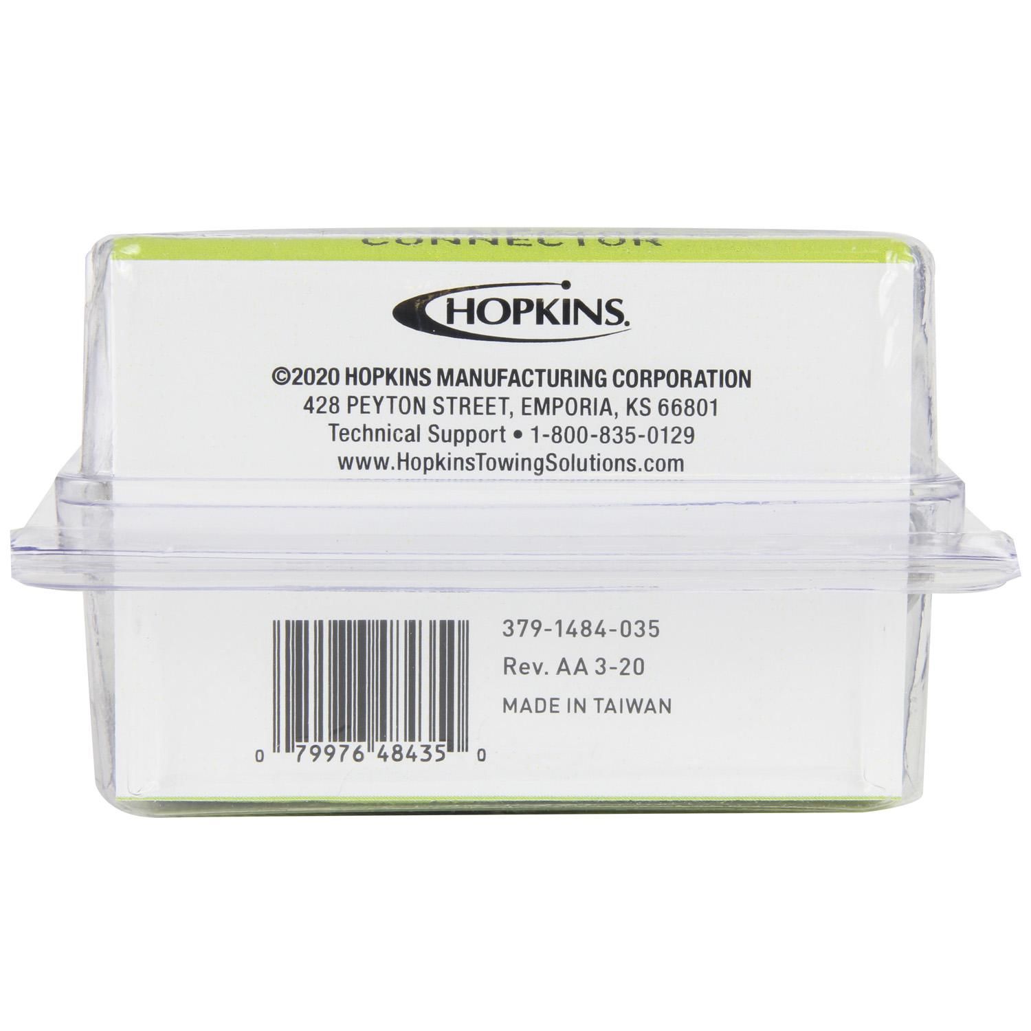 Hopkins 6 Pole Round Vehicle Side Connector