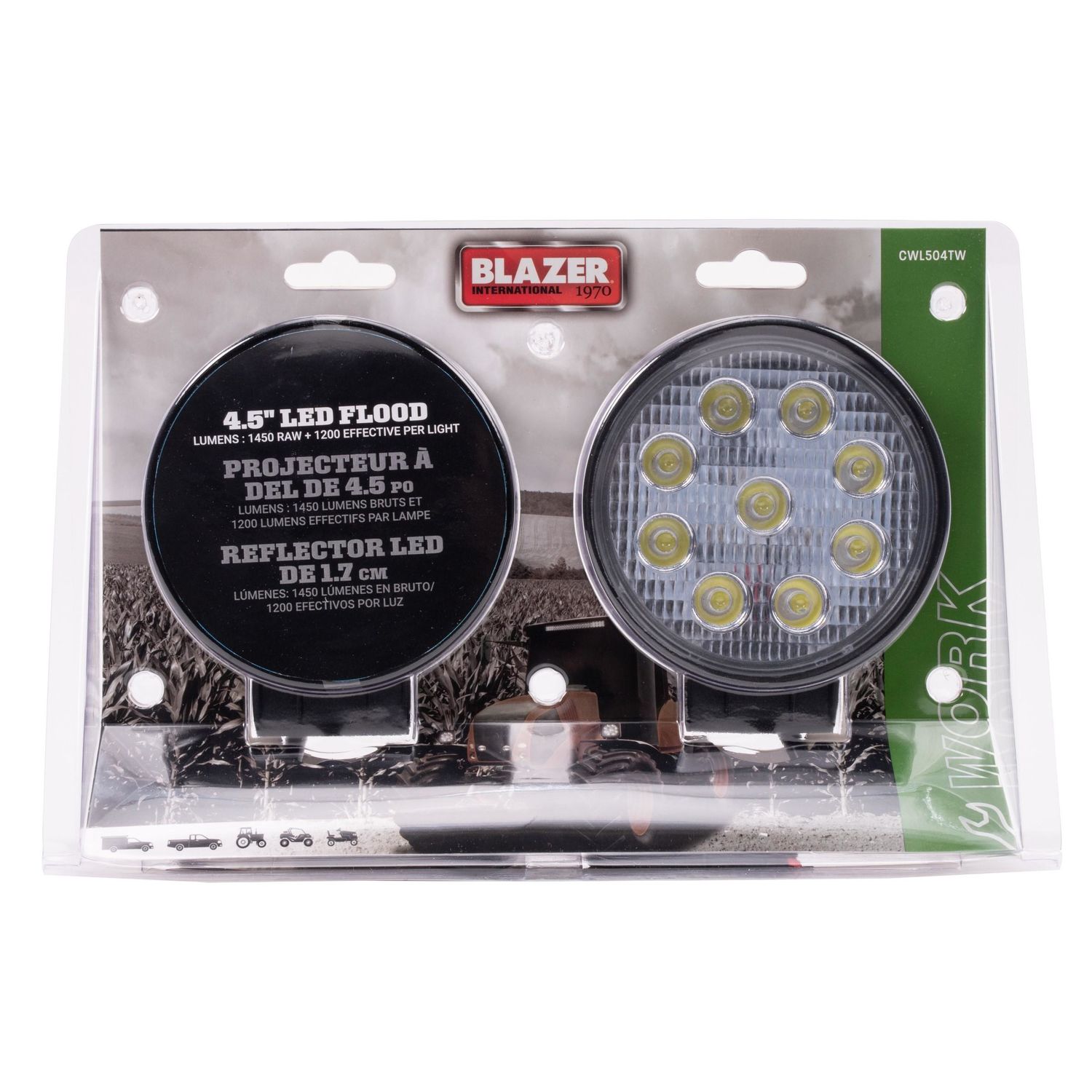 Blazer International LED High-Output Work Light Set