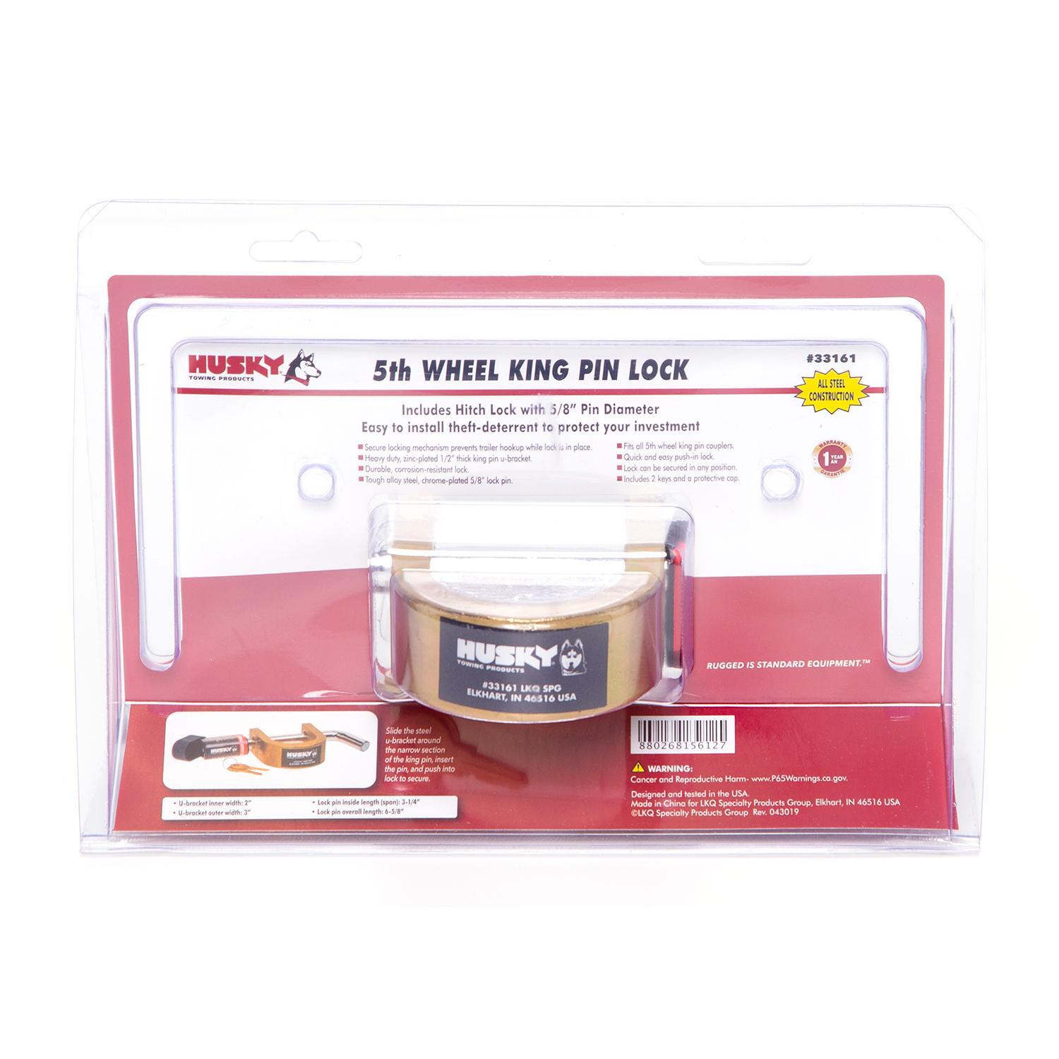 Husky Towing 5/8in Swivel Receiver Lock