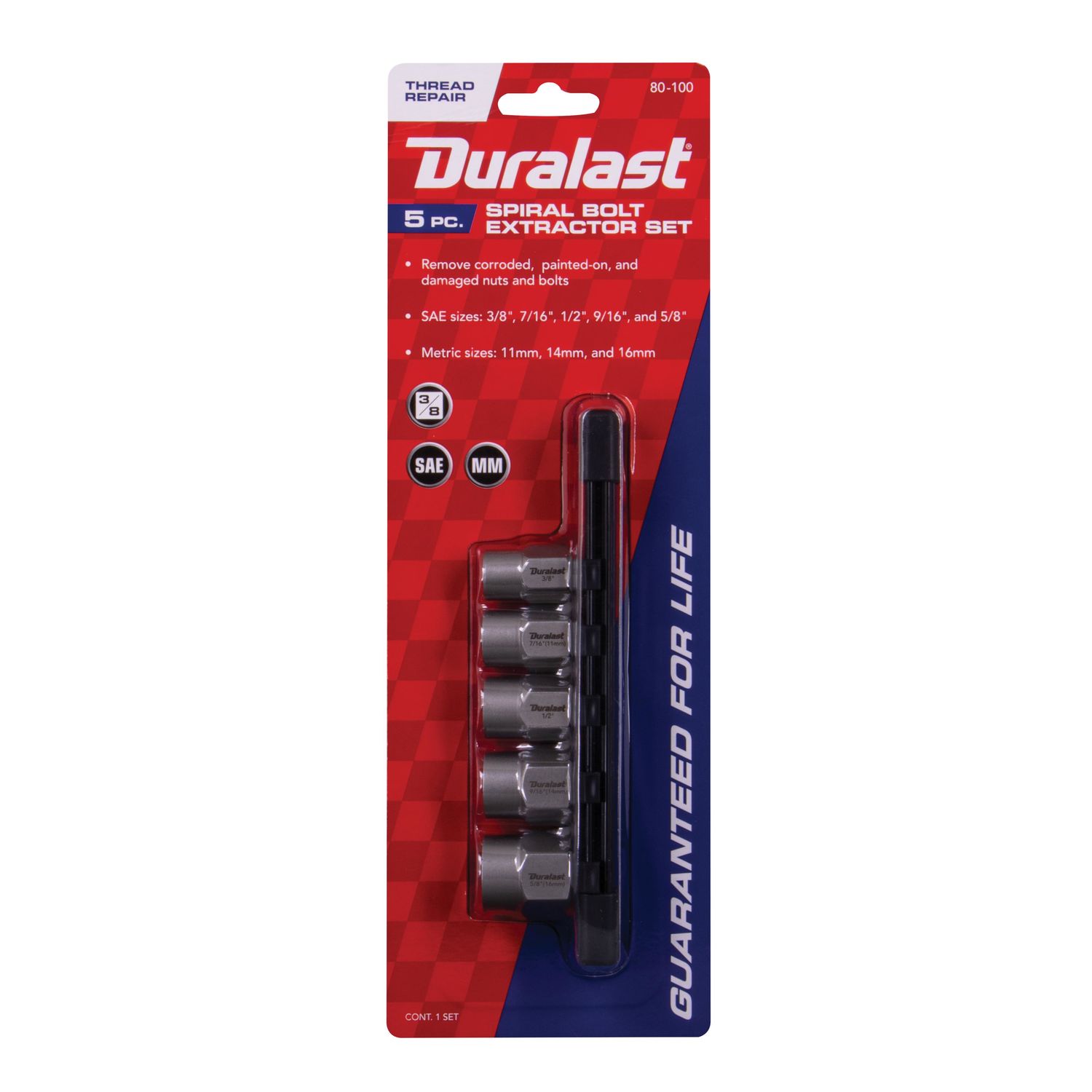 Duralast Extractor Add on Set 5 Piece