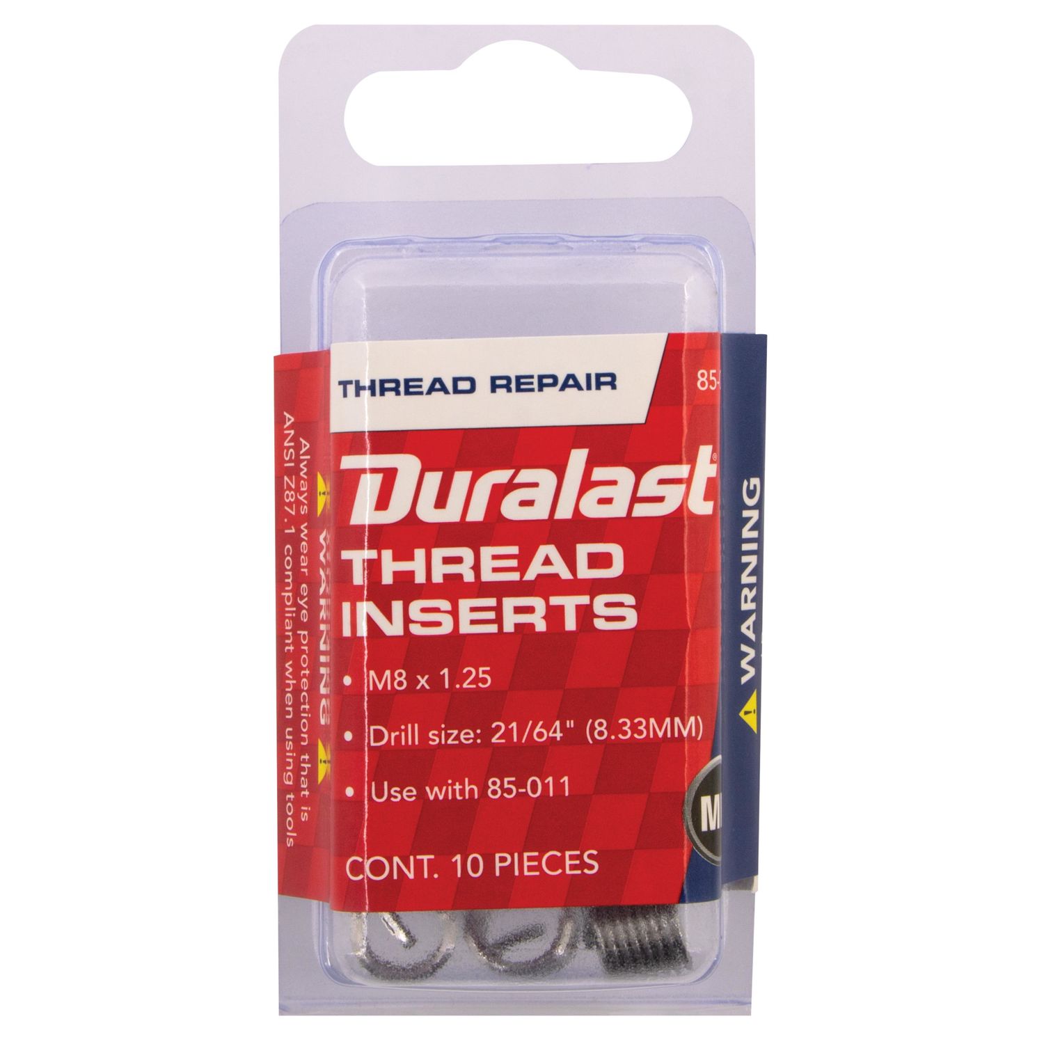 Duralast M8 - 1.25 Metric Inserts