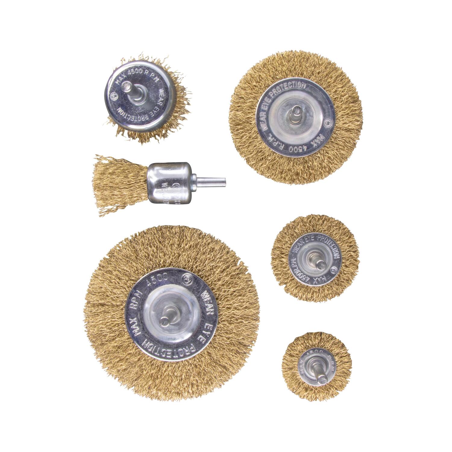 Duralast Wire Wheel Brush Set 6 Piece