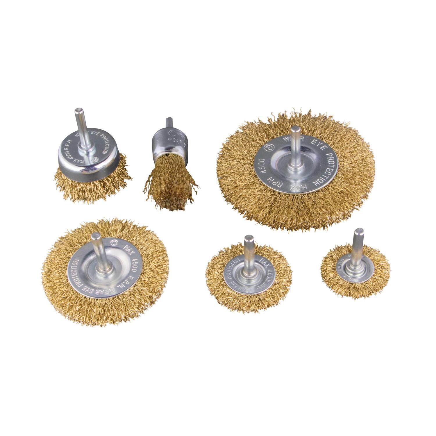 Duralast Wire Wheel Brush Set 6 Piece