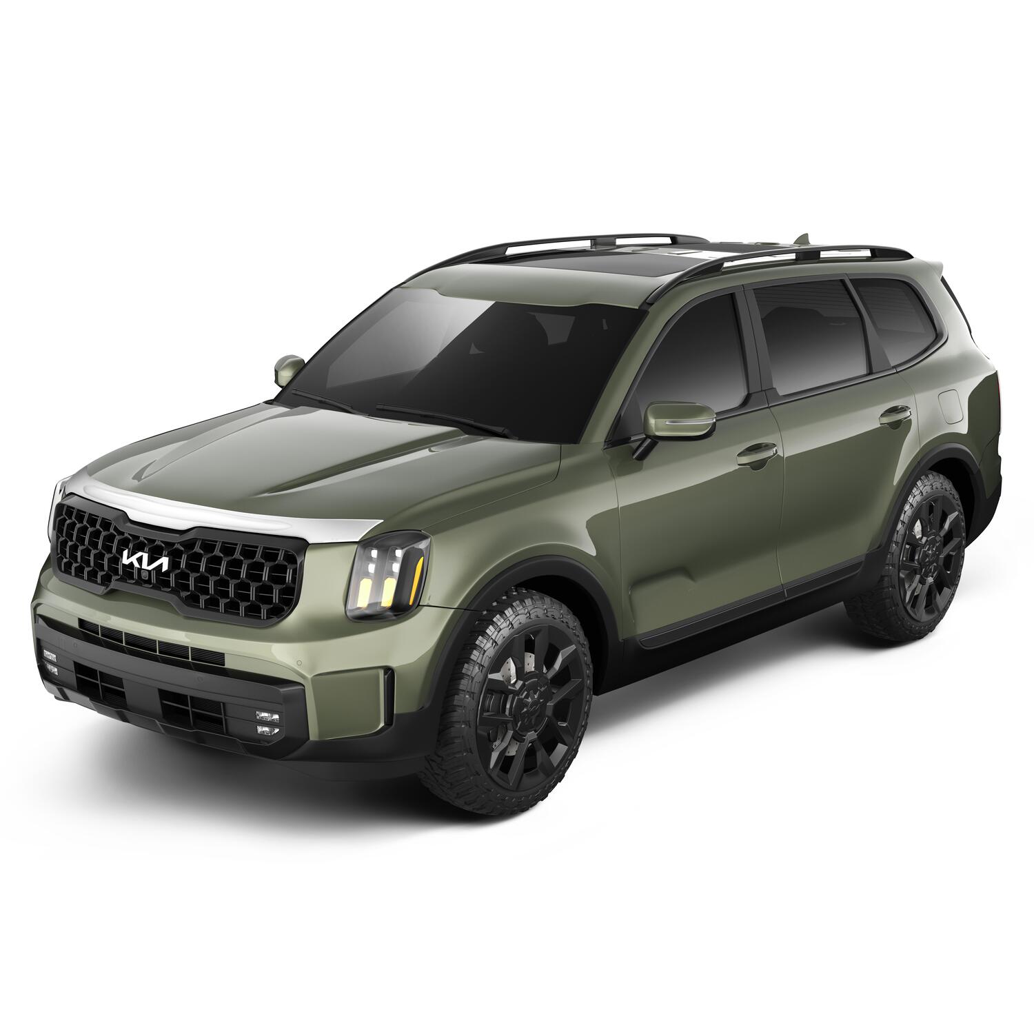 Husky Liners Chrome Aeroskin Hood Protector for 2020-2025 Kia Telluride