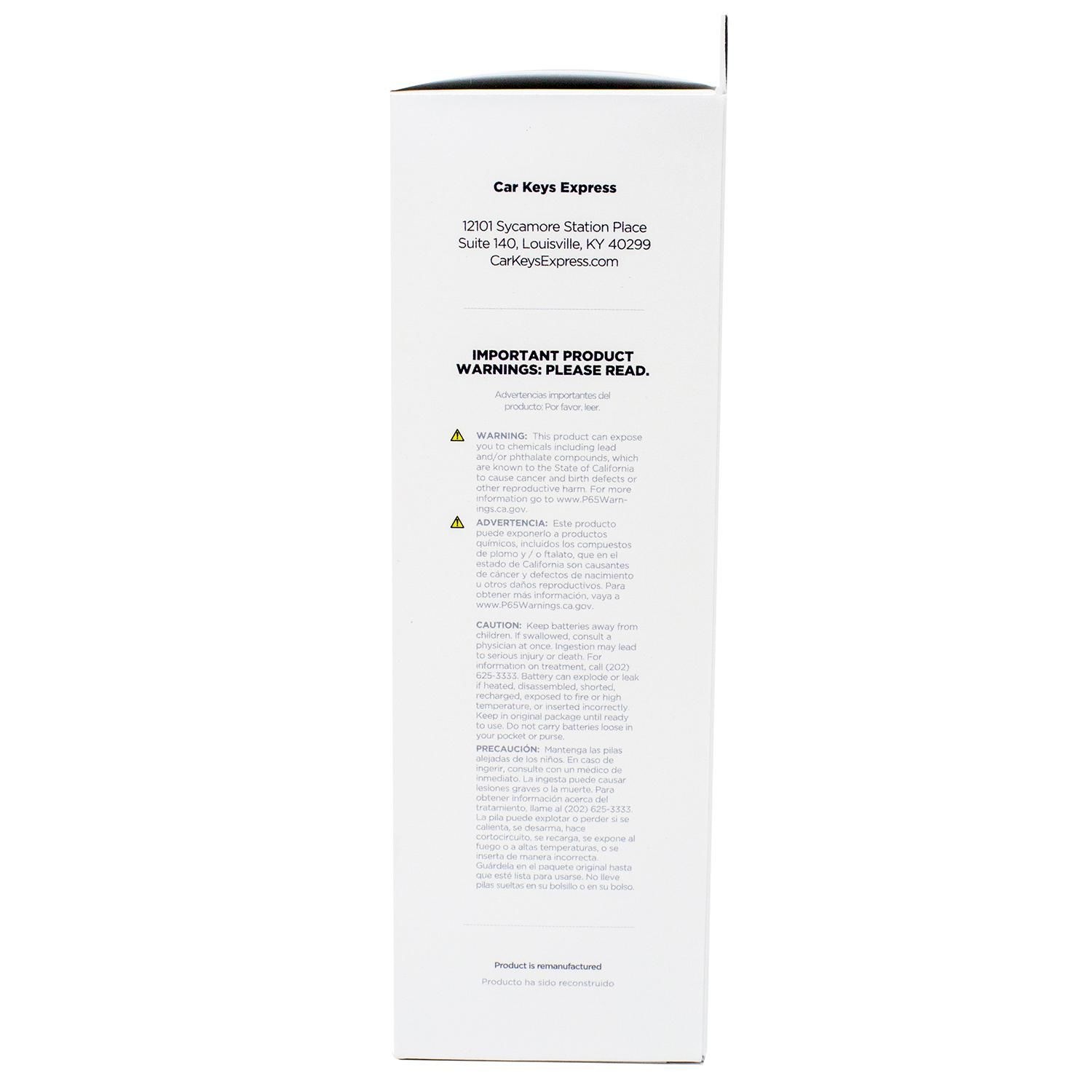 Car Keys Express Keyless Remote Case TOYMT045