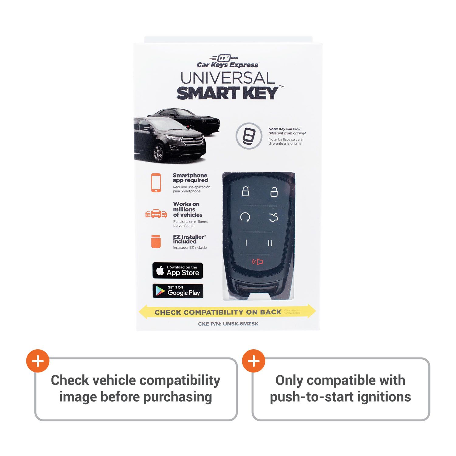Car Keys Express Vehicle Key UNSK-6MZSK