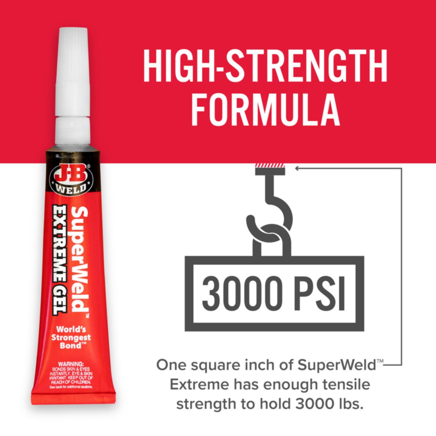 J-B Weld SuperWeld Extreme Instant Adhesive .53oz