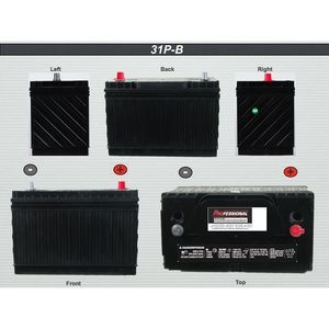 Duralast Group Size 31A Heavy Duty Battery 31P-B