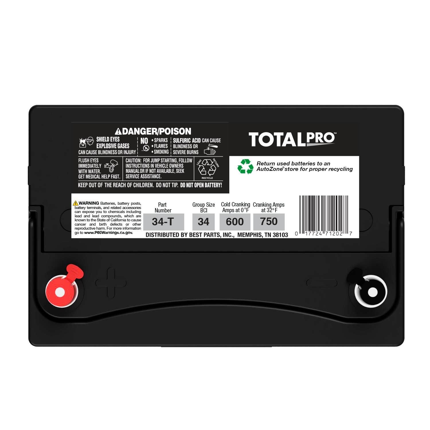 TotalPro Group Size 34 Battery 34-T