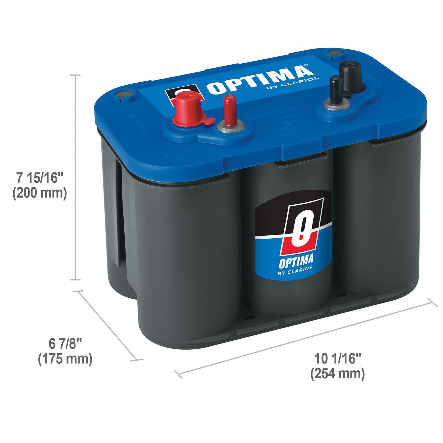 OPTIMA Blue Top Group Size 34 AGM Battery 34M