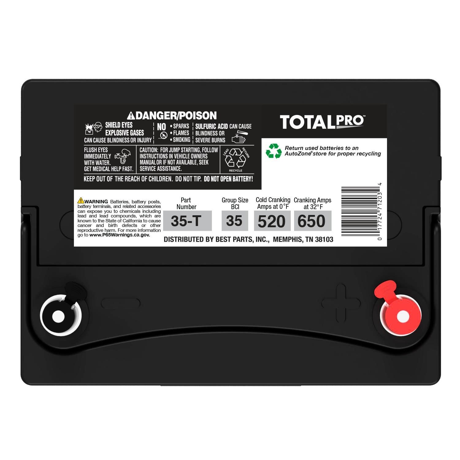 TotalPro Group Size 35 Battery 35-T