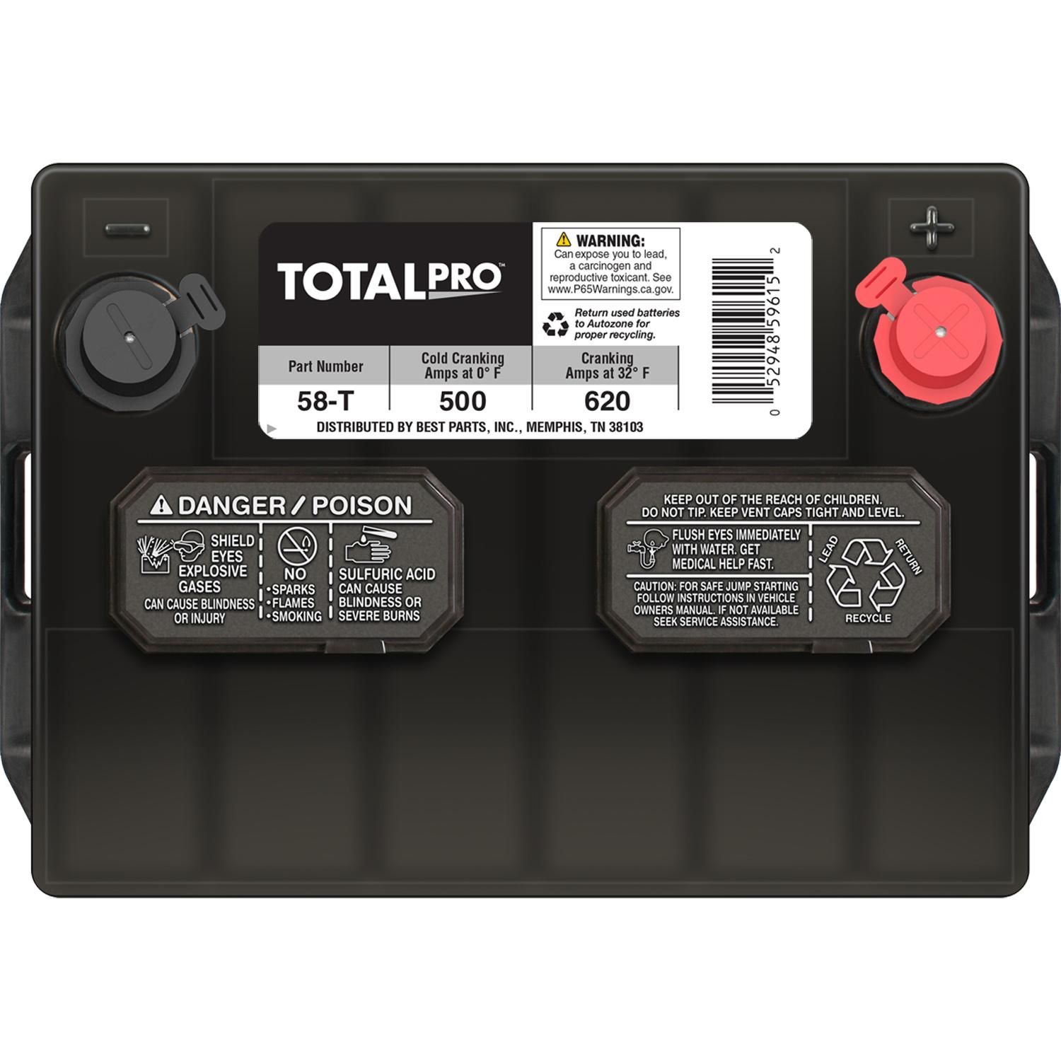 TotalPro Group Size 58 Battery 58-T