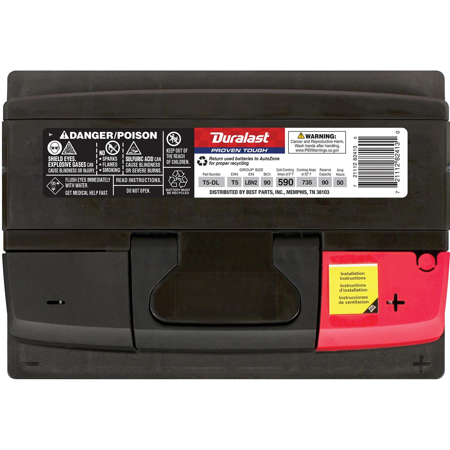 Duralast Group Size 90 Battery T5-DL