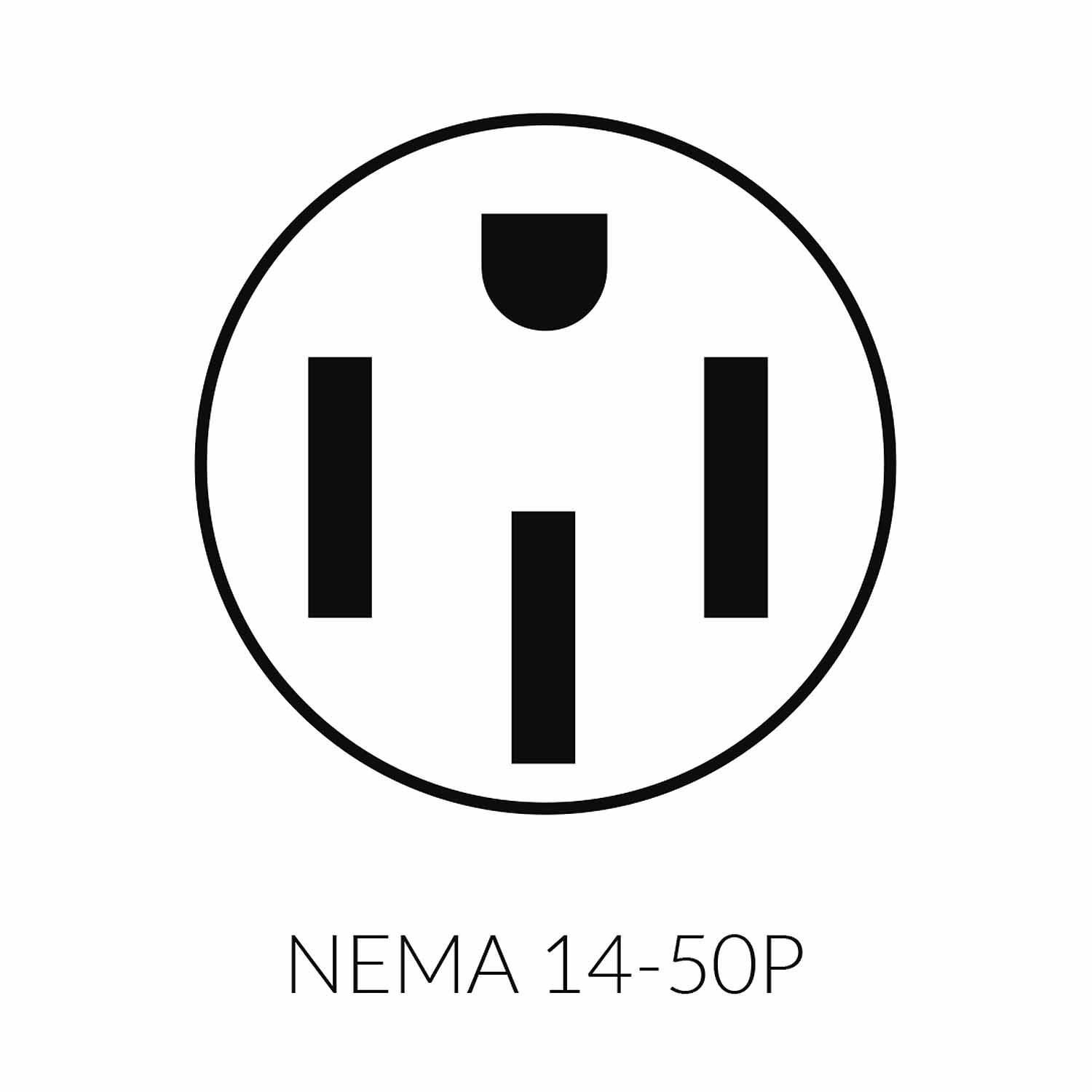 J Plus Americas NEMA 14-50 Wall Plug Adapter for J Plus Booster 2 ...