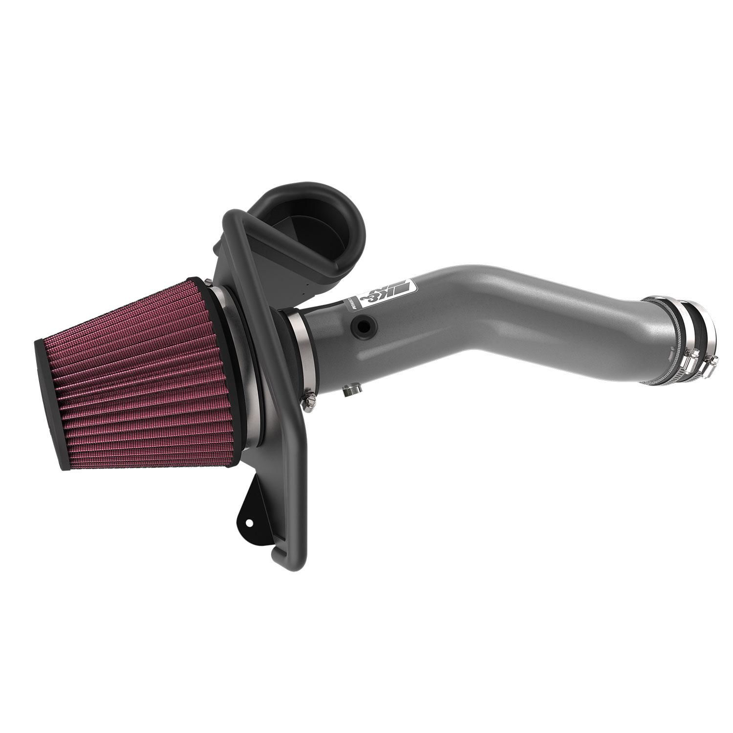 K&N Performance Metal Engine Cold Air Intake Performance Kit 77-1587KC