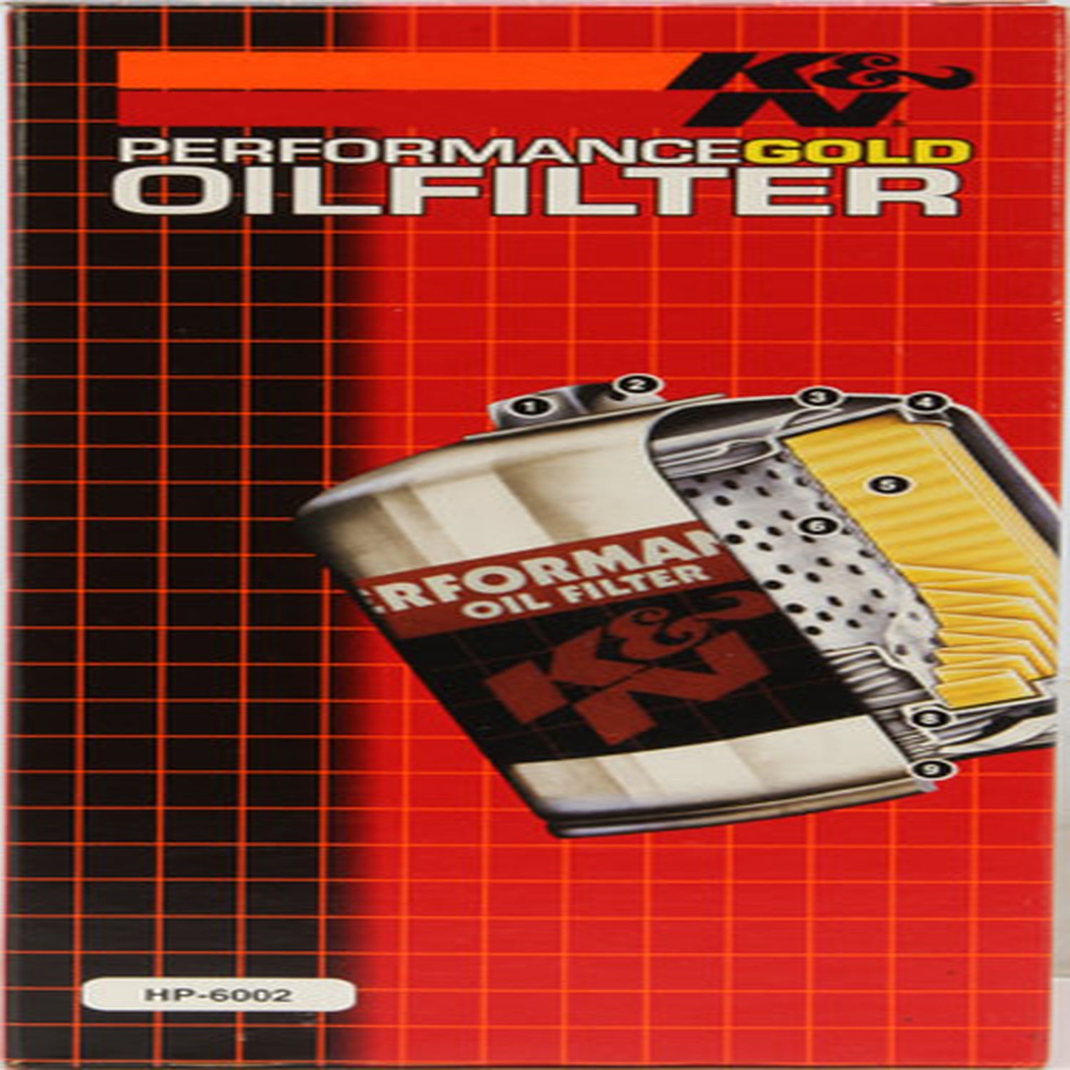K&N High Performance Oil Filter HP-6002