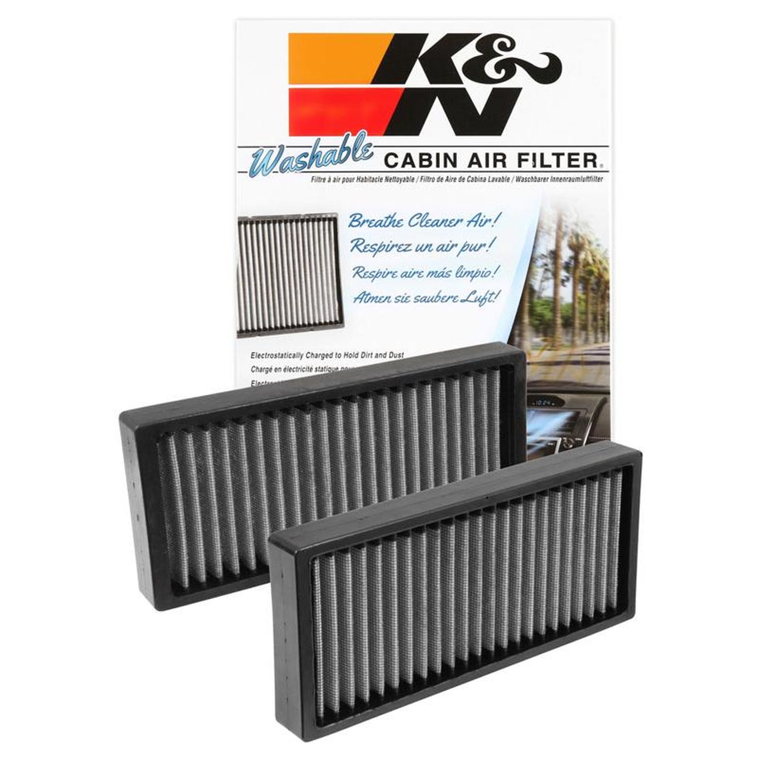 K&N High Performance Cabin Air Filter VF1002