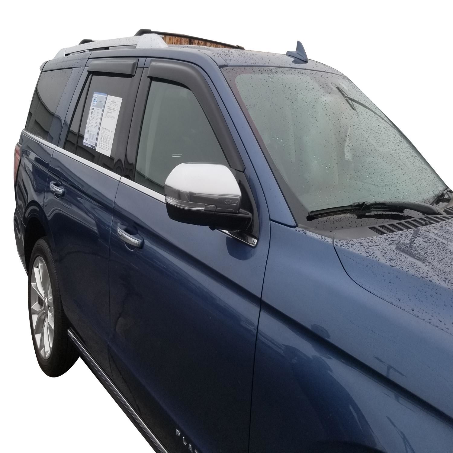 Trail FX Smoke Side Window Deflector 4812H