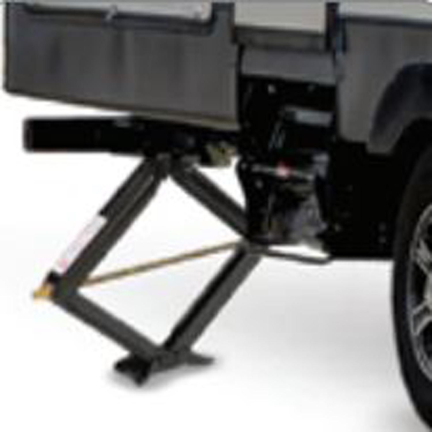 Husky Towing 24in H, 6,500lbs Black, Steel, Mechanical Single ...