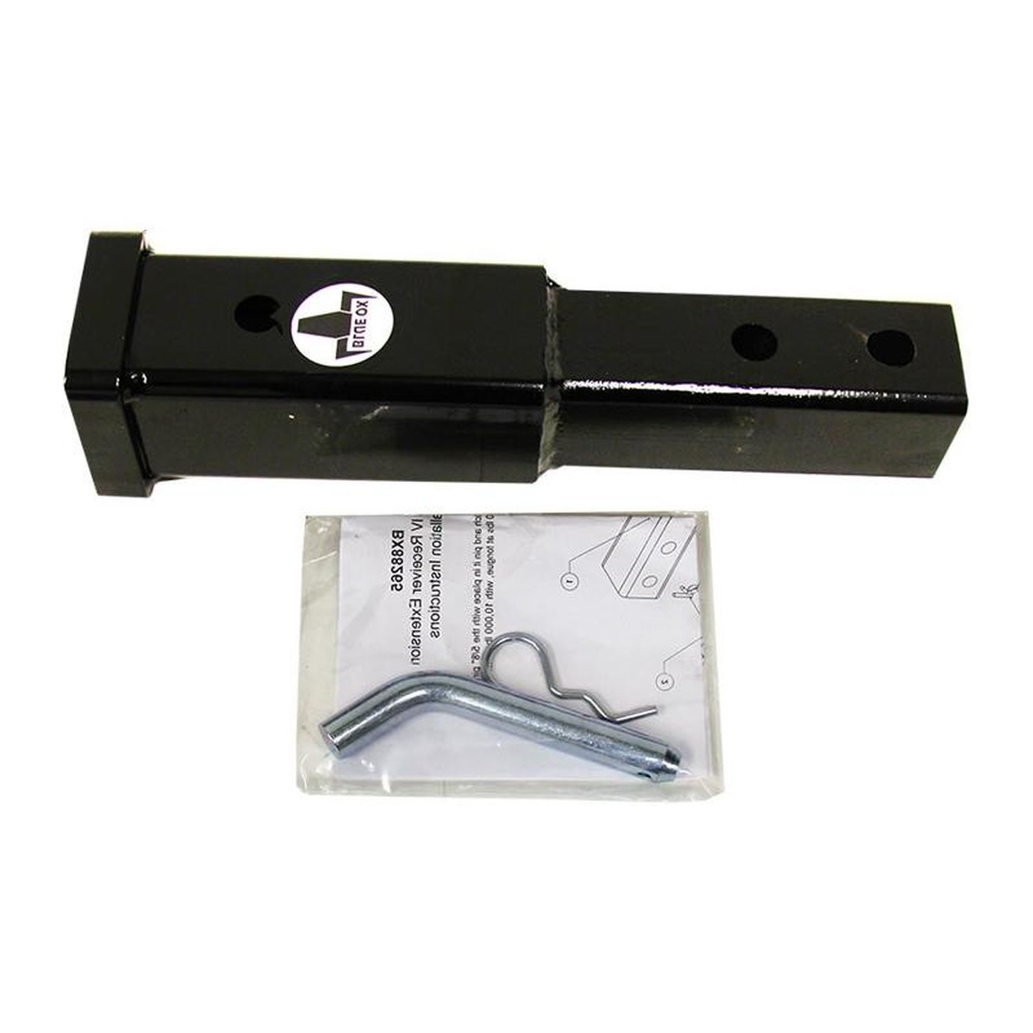 Blue Ox 6in Length 2in Receiver Hitch Box Extension