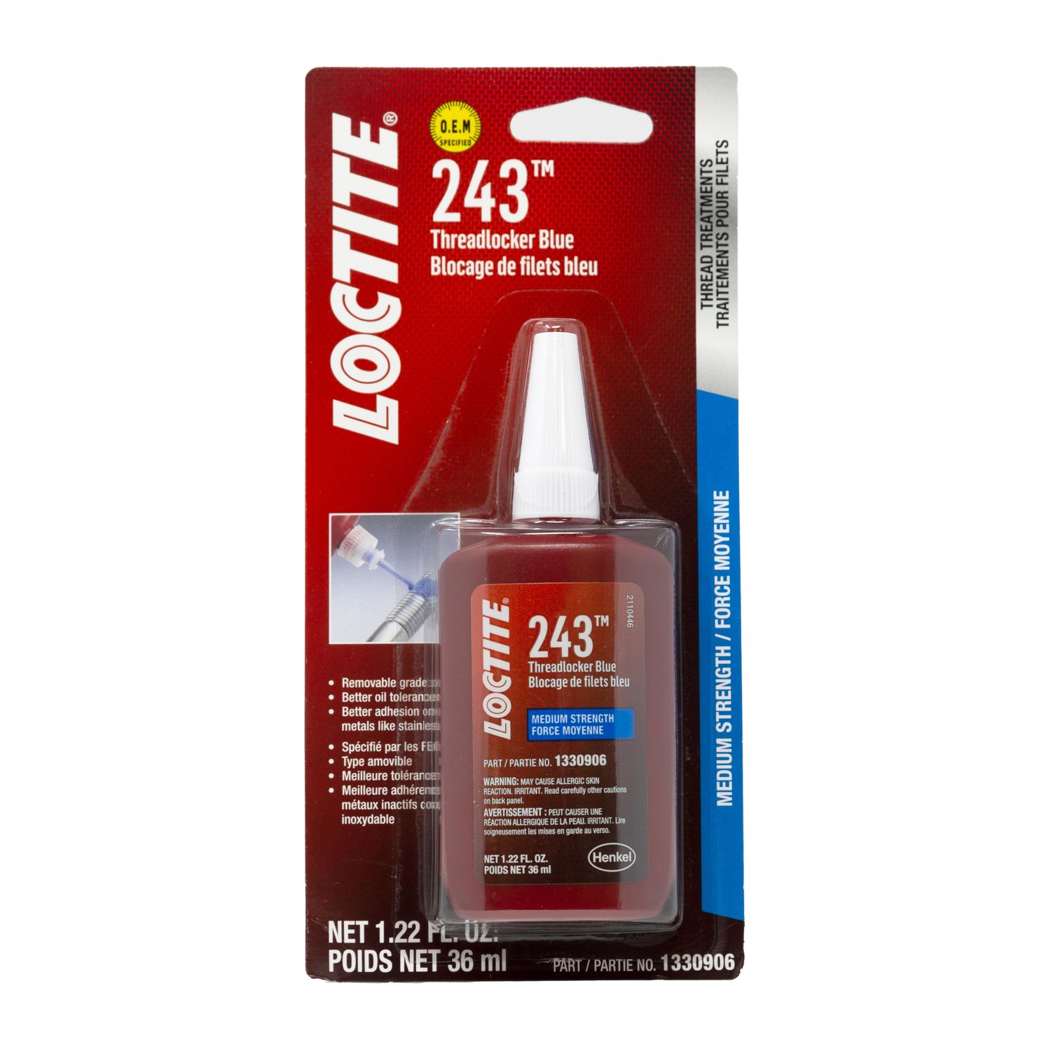 Loctite Blue Thread Locker 36ml