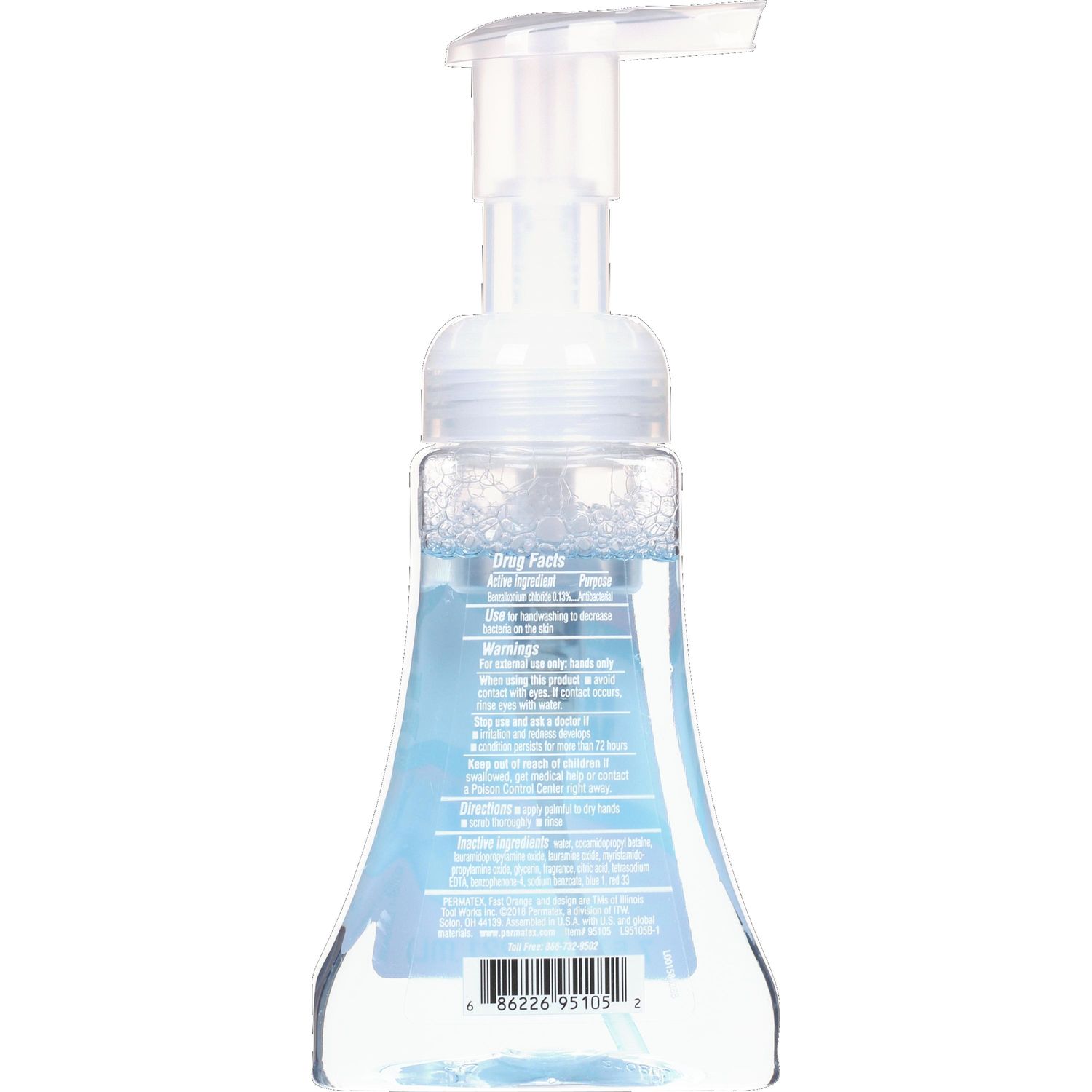 Permatex Fast Orange Anti-Bacterial Foaming Hand Wash