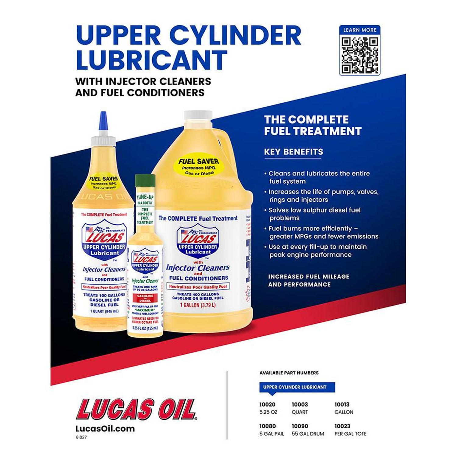 Lucas Oil Products Fuel Treatment 5.25oz