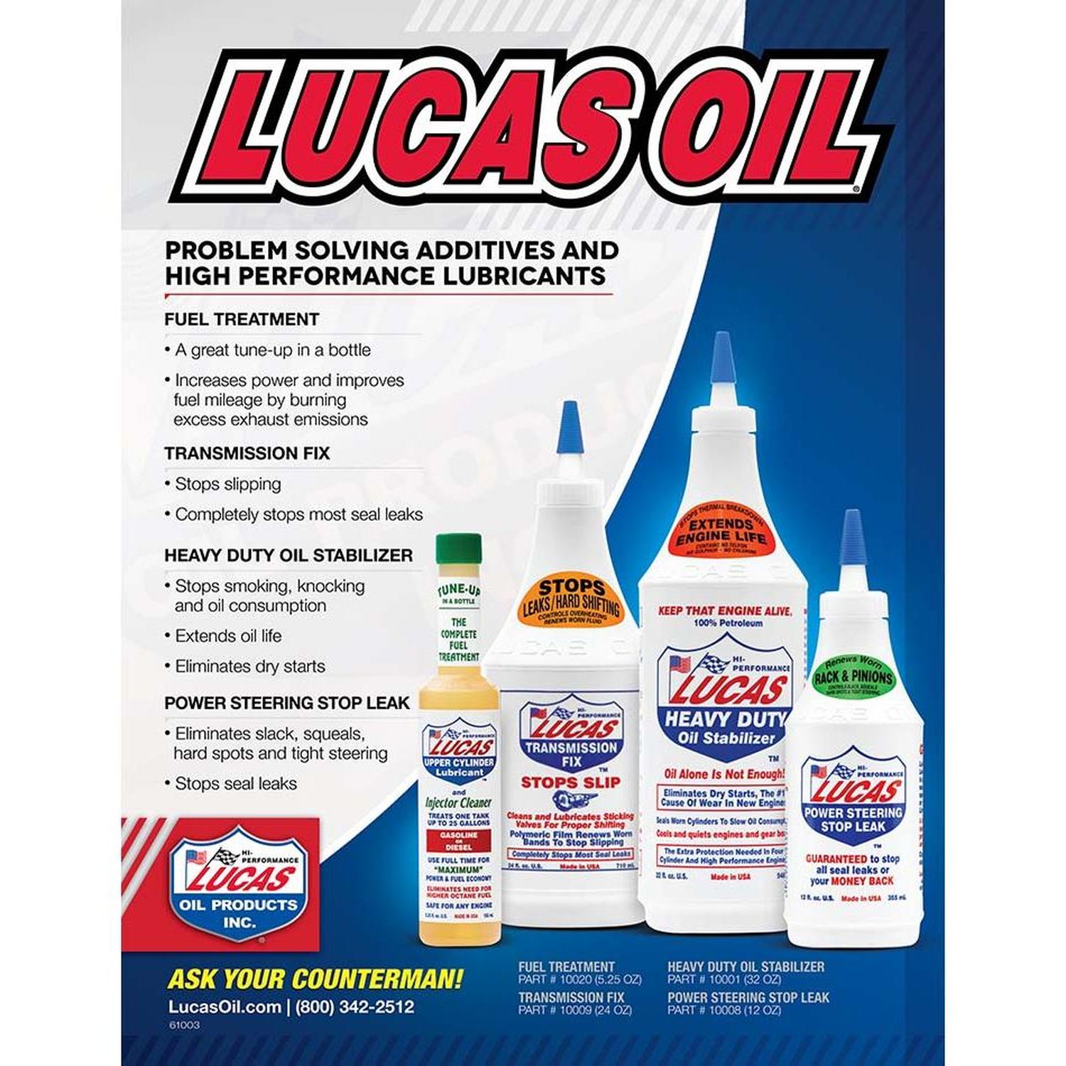 Lucas Oil Products Fuel Treatment 5.25oz