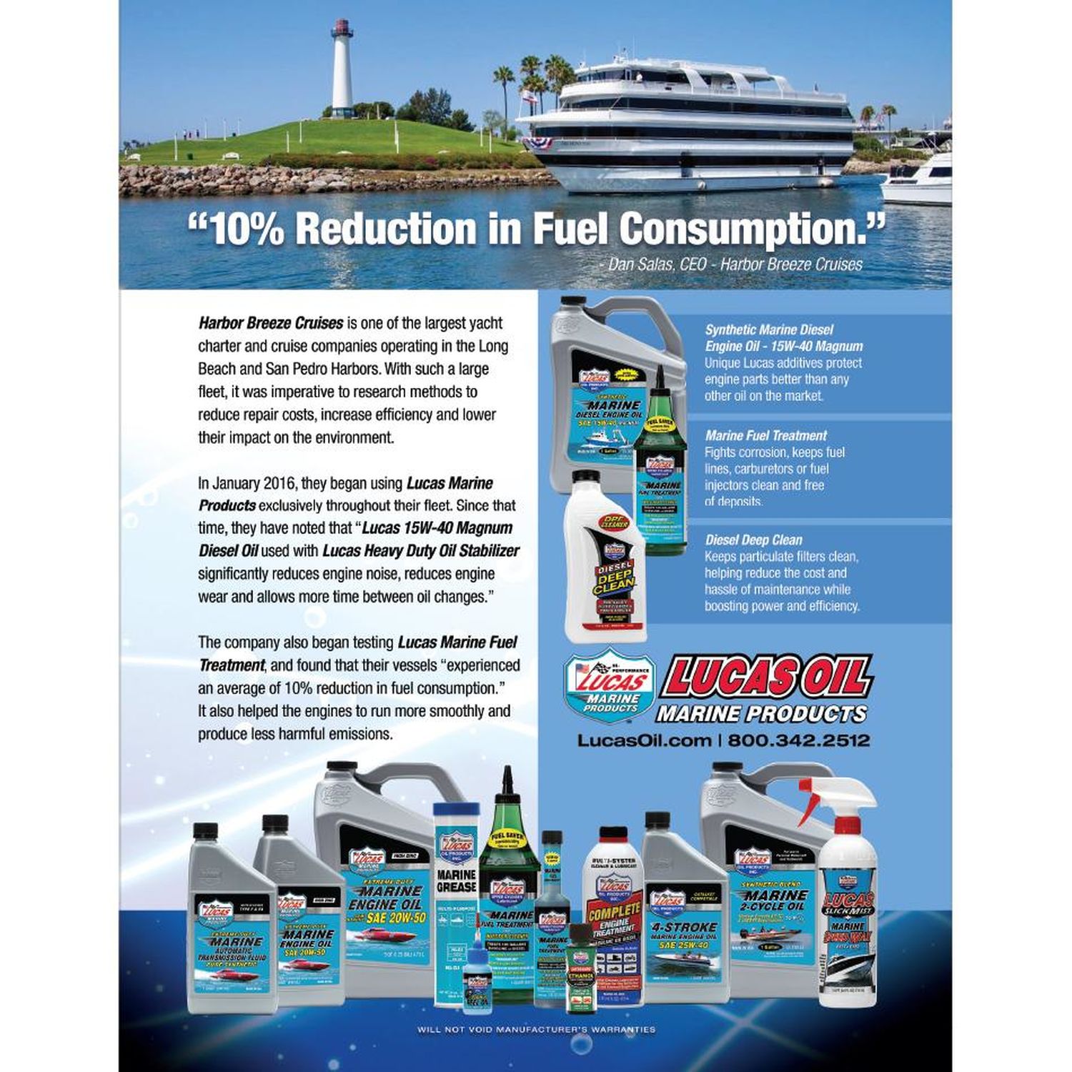 Lucas Oil Products Diesel Deep Clean 16oz