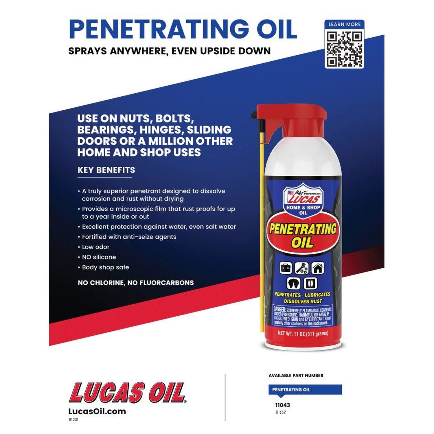 Lucas Oil Products Penetrating Oil 11oz