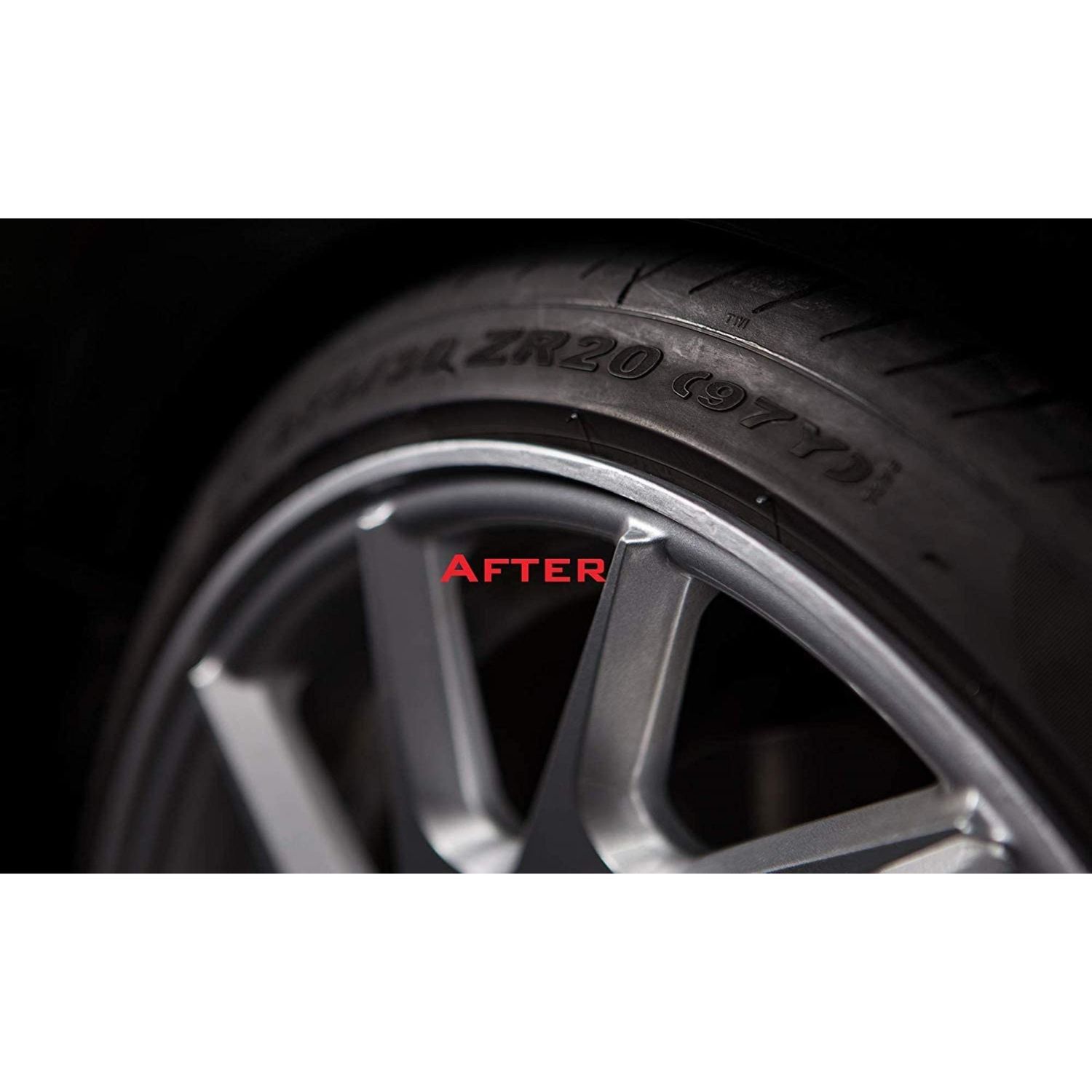 Wheel Scratch Fix All-in-One Wheel Touch Up Kit Black Satin