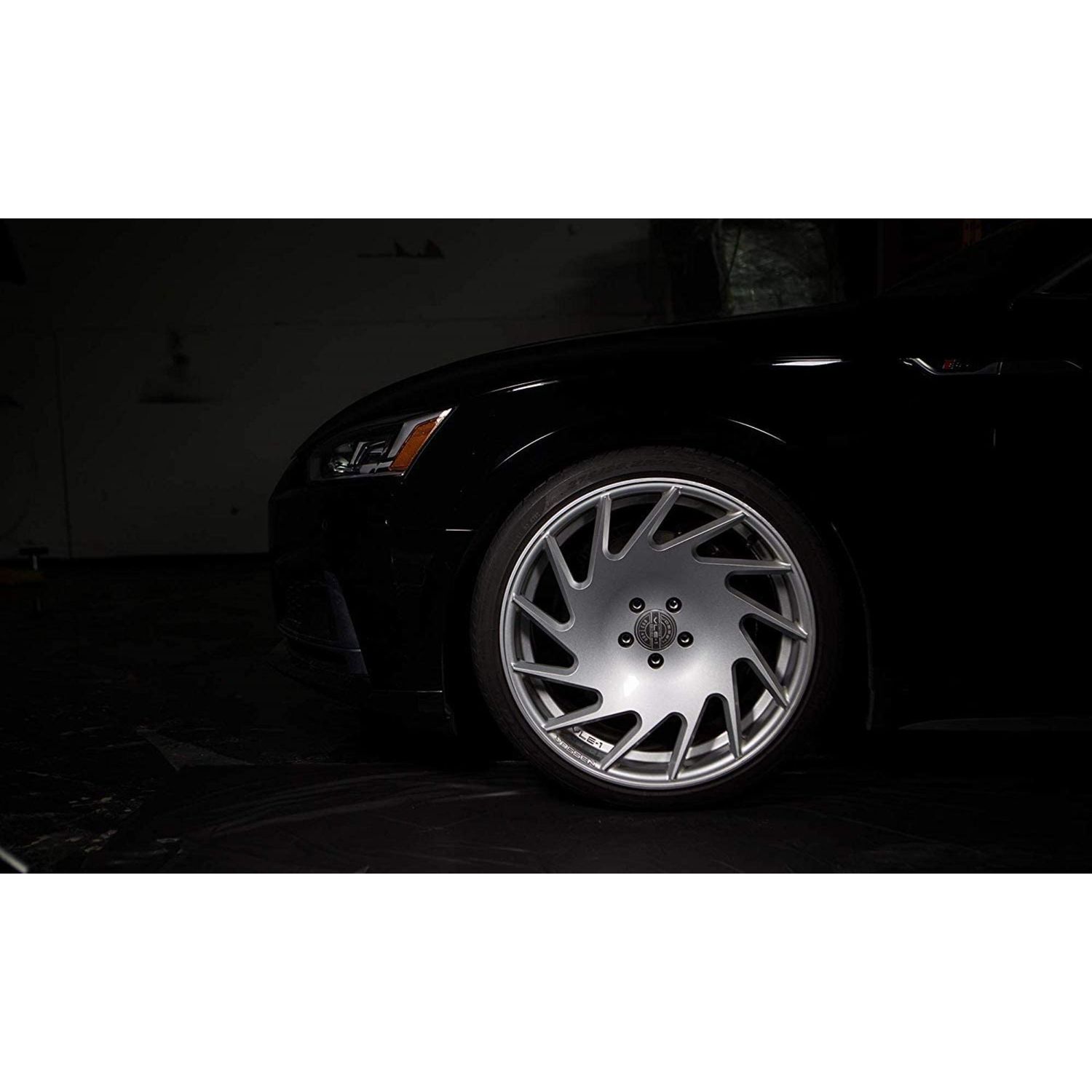 Wheel Scratch Fix All-in-One Wheel Touch Up Kit Black Satin