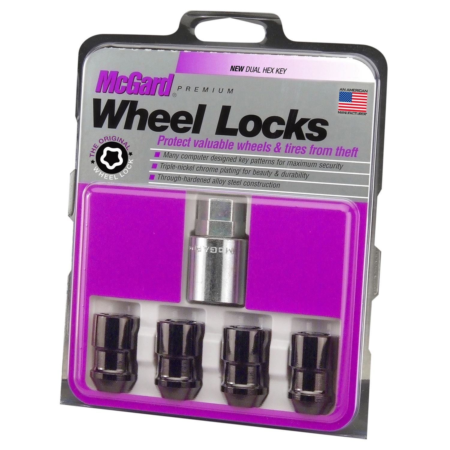 McGard Wheel Lock Key Locking Lug Nuts 5 Piece 24026