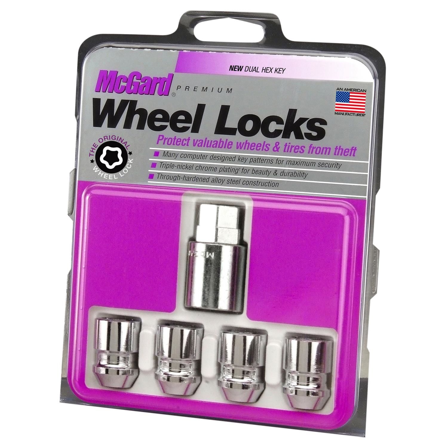 McGard Wheel Lock Key Locking Lug Nuts 5 Piece 24193