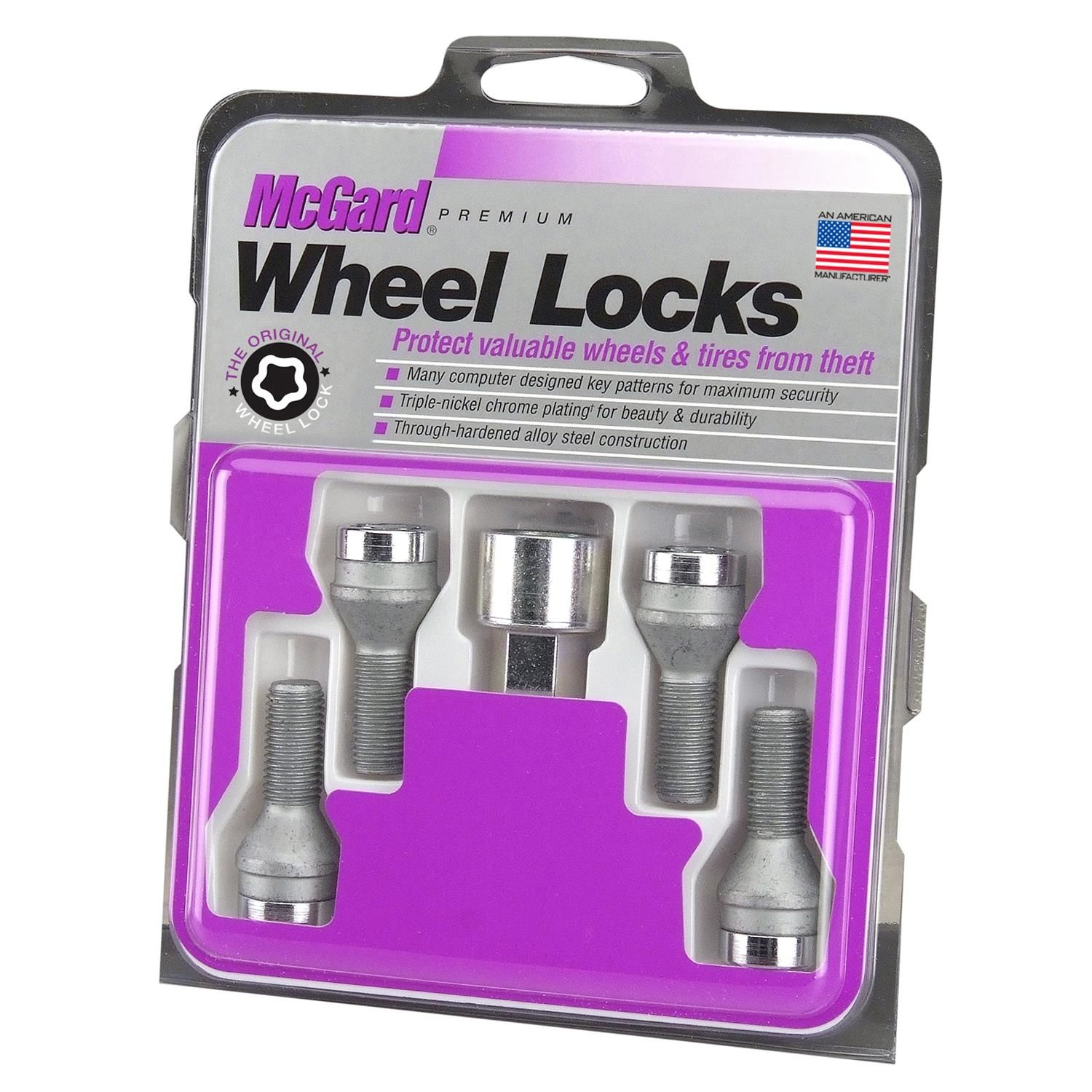 McGard Wheel Lock Key Locking Lug Nuts 5 Piece 27226