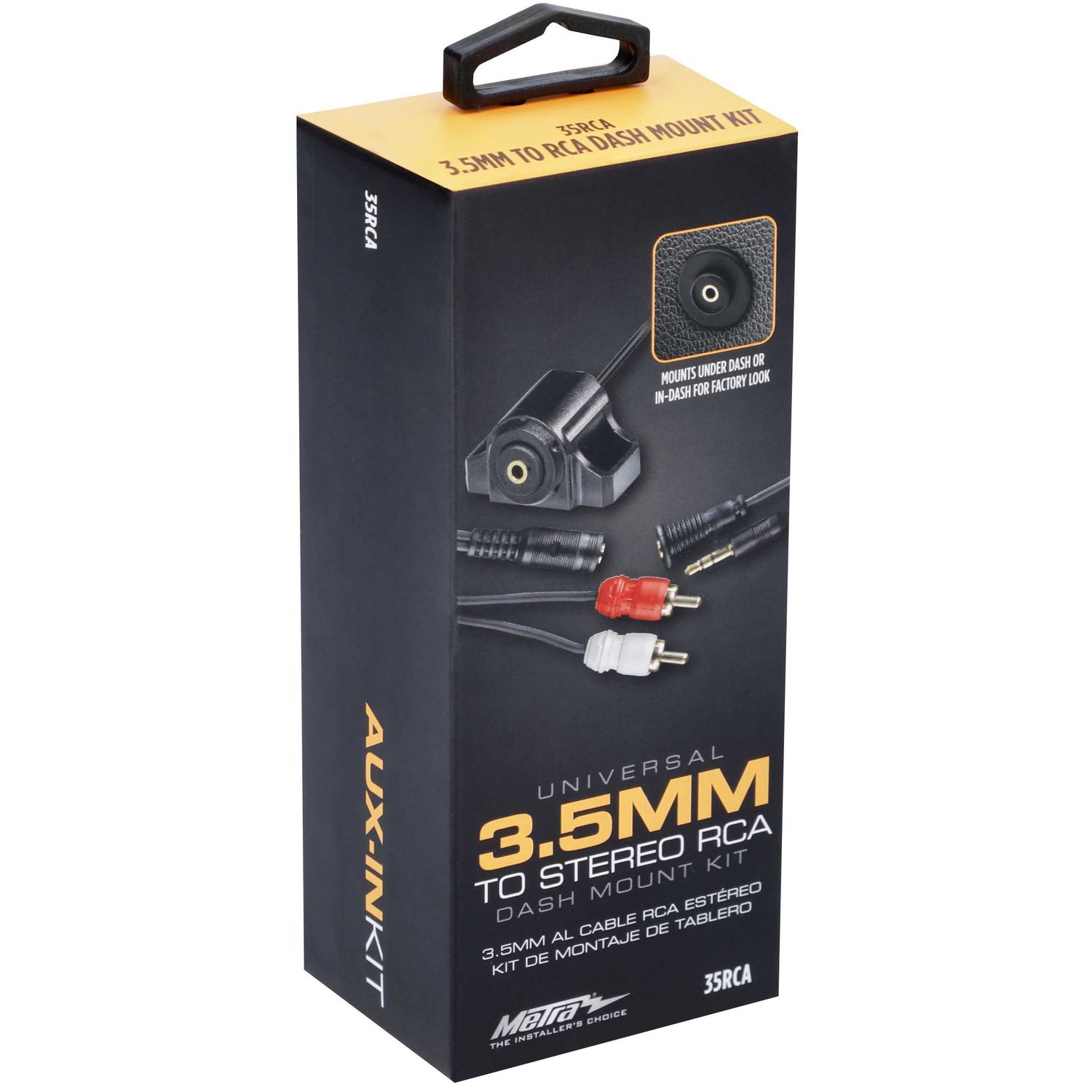 Metra Electronics 3.5mm Apple to Audio RCA Audio Cable