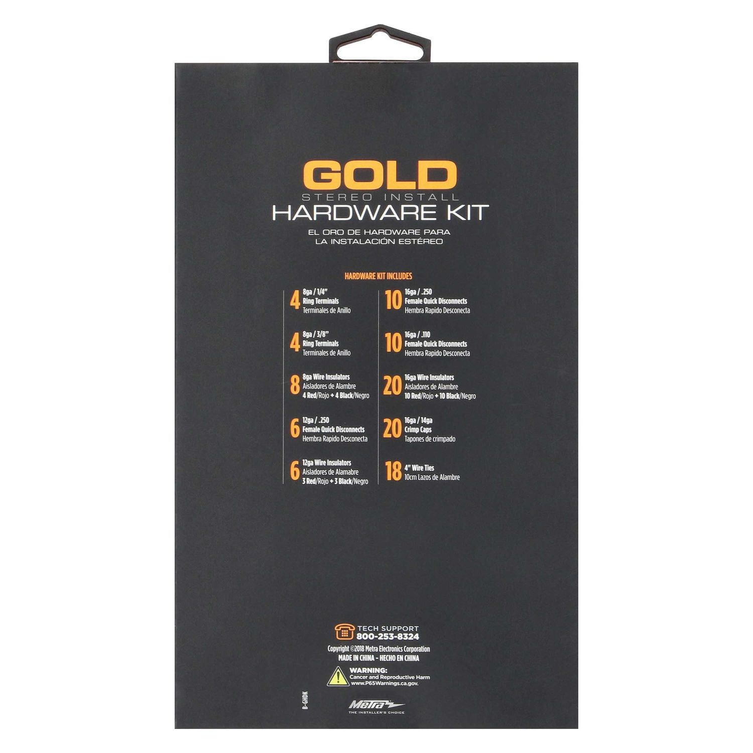 Metra Electronics Gold Stereo Hardware Kit