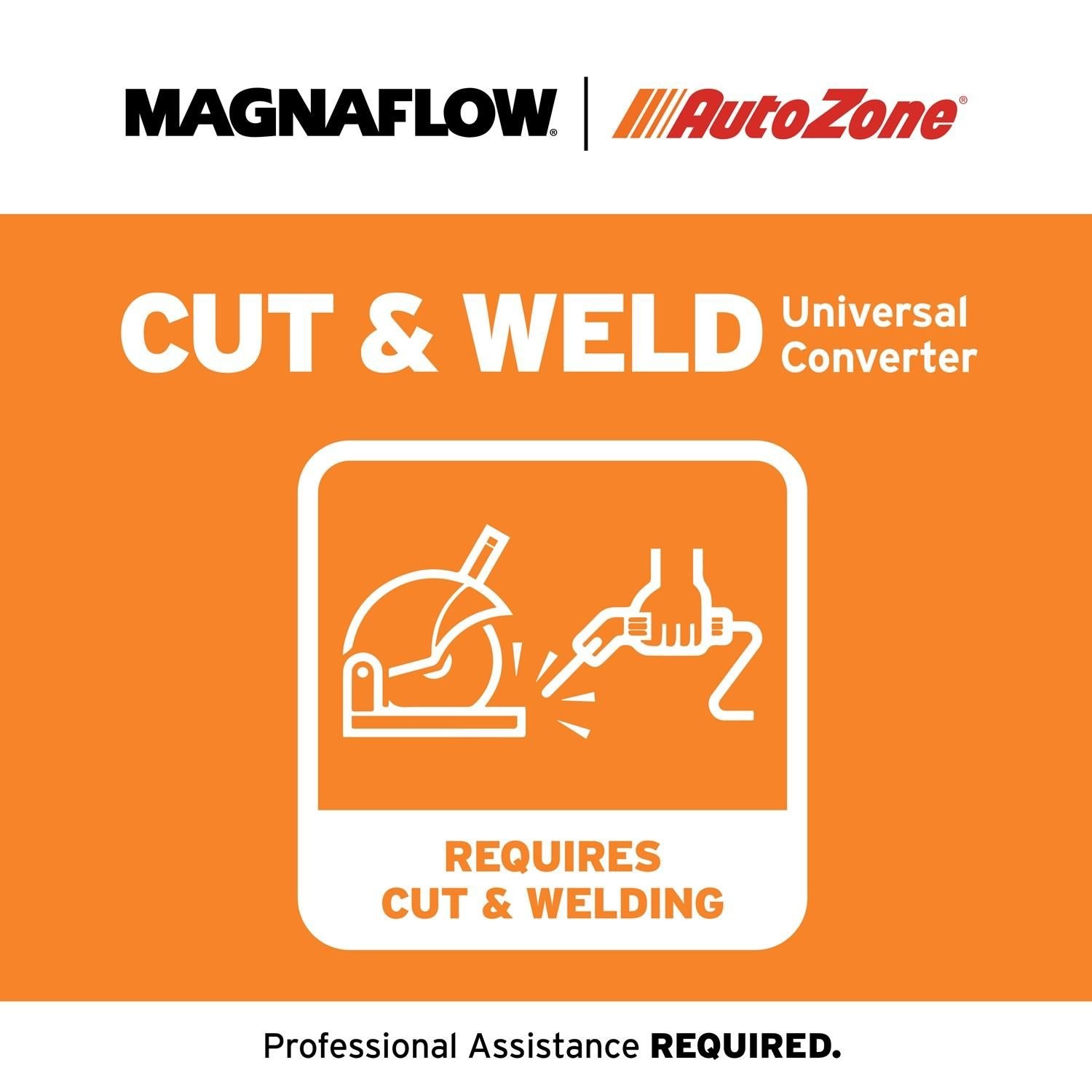 MagnaFlow California CARB Compliant Universal Catalytic Converter 2.5in ...