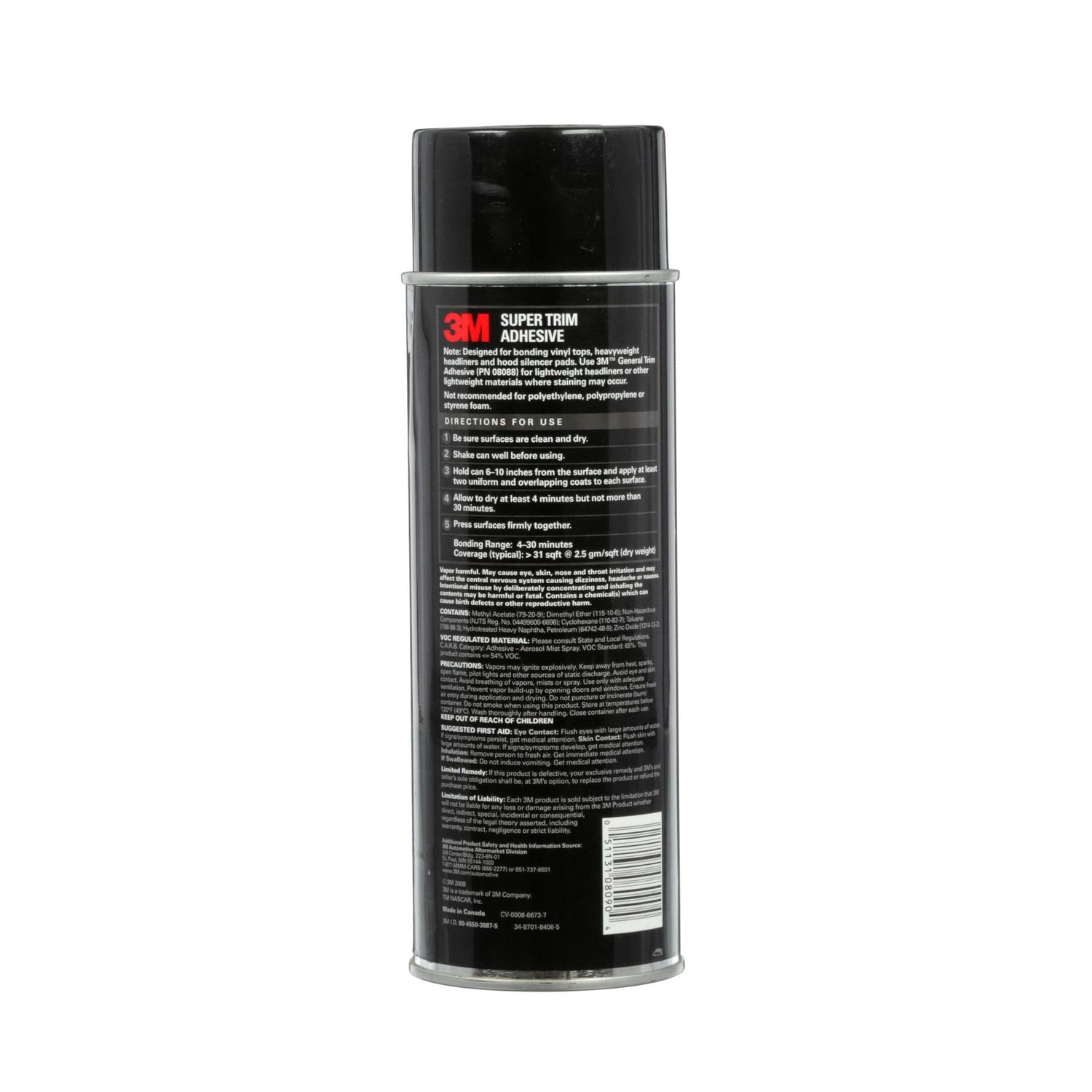 3M Advanced Yellow Super Trim Adhesive Spray 19oz