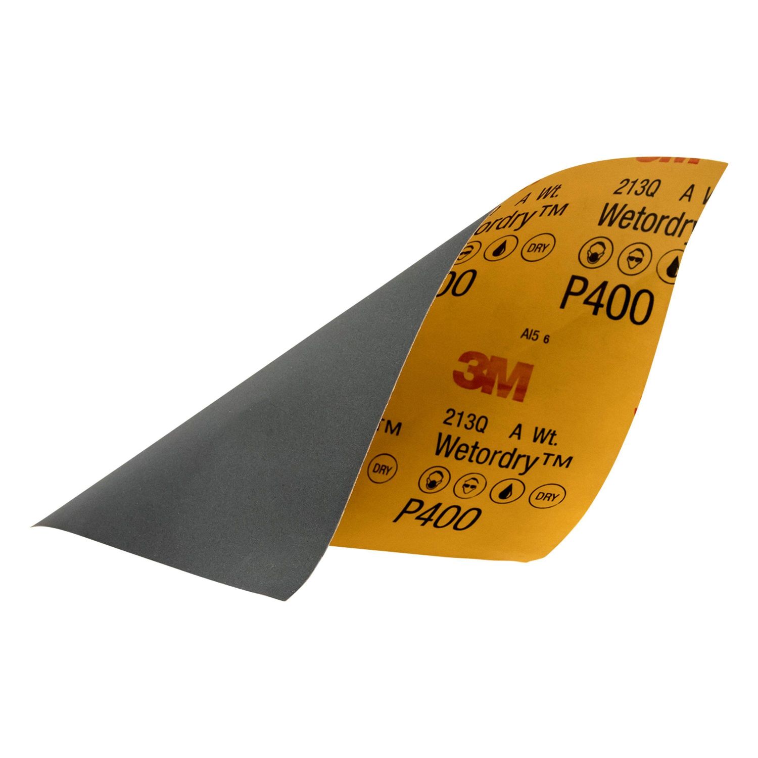 3M 400 Grit 9in x 11in Wet or Dry Sandpaper 5 Pack