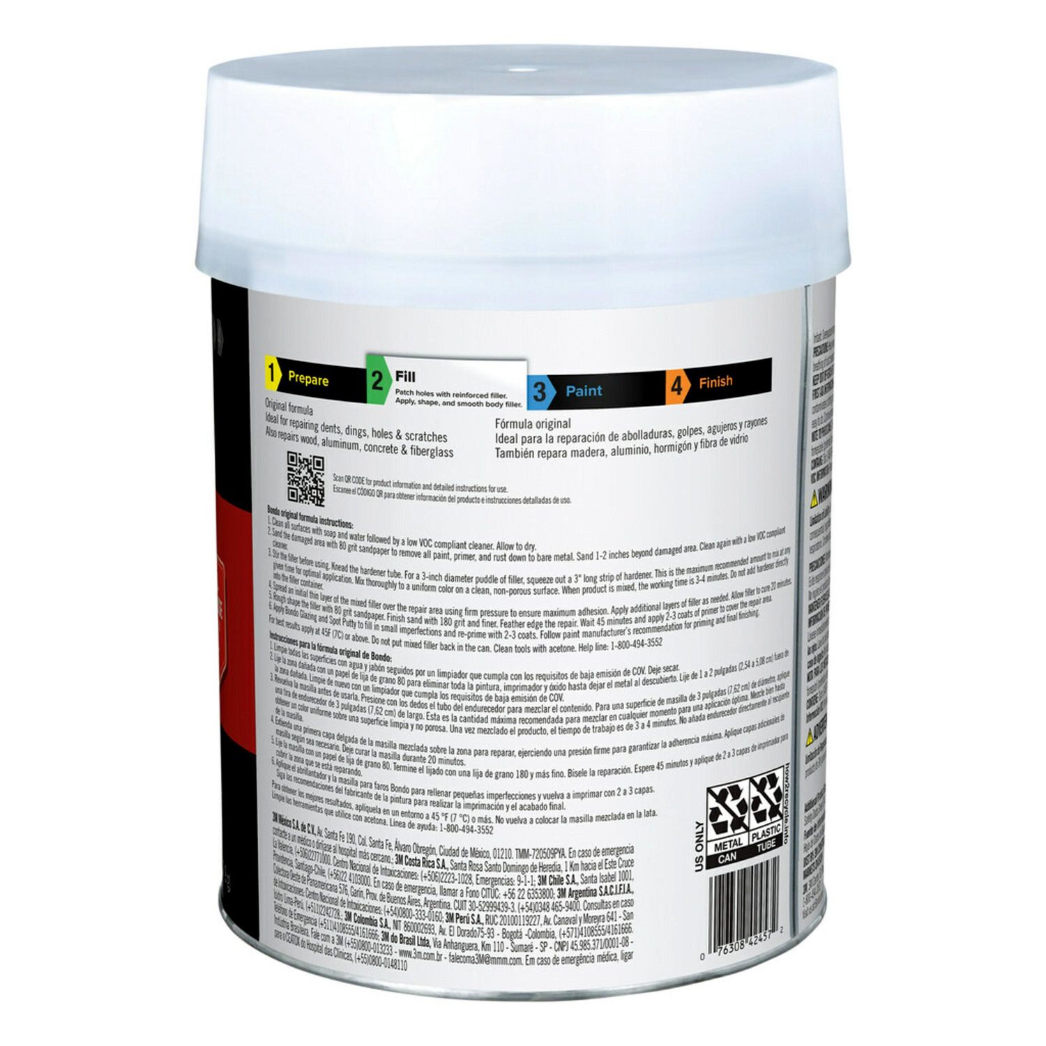 Bondo Original Body Filler 7lbs