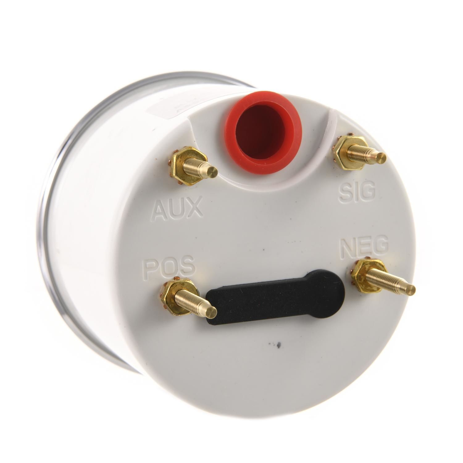 Stewart Warner 3 3/8in 0-8,000 RPM Black with Green Light Tachometer