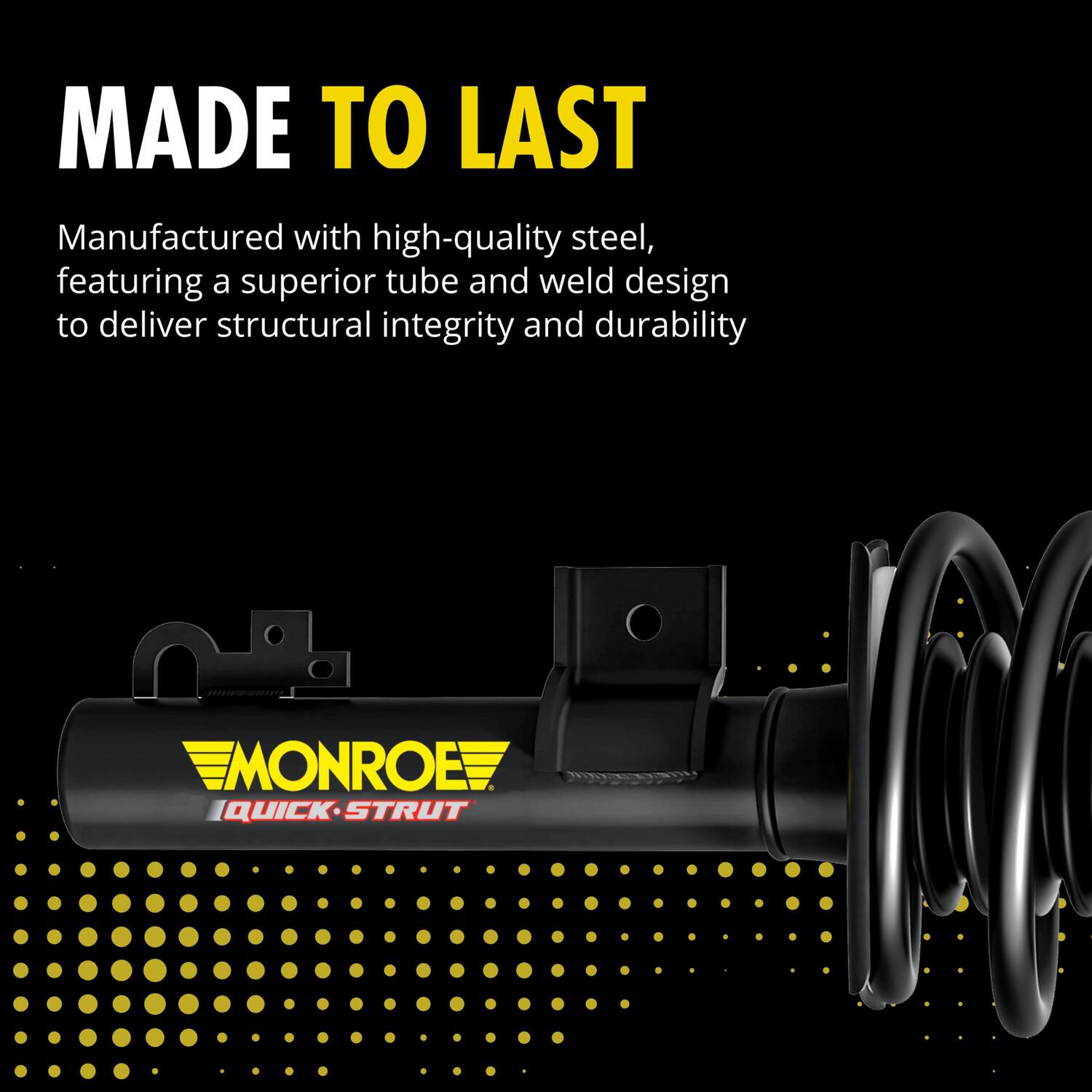 Monroe Quick Suspension Strut and Coil Spring Assembly 772218