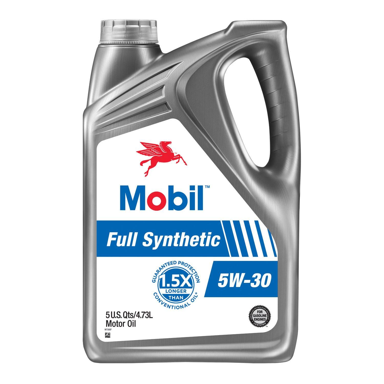 Mobil Engine Oil Full Synthetic 5W-30 5 Quart