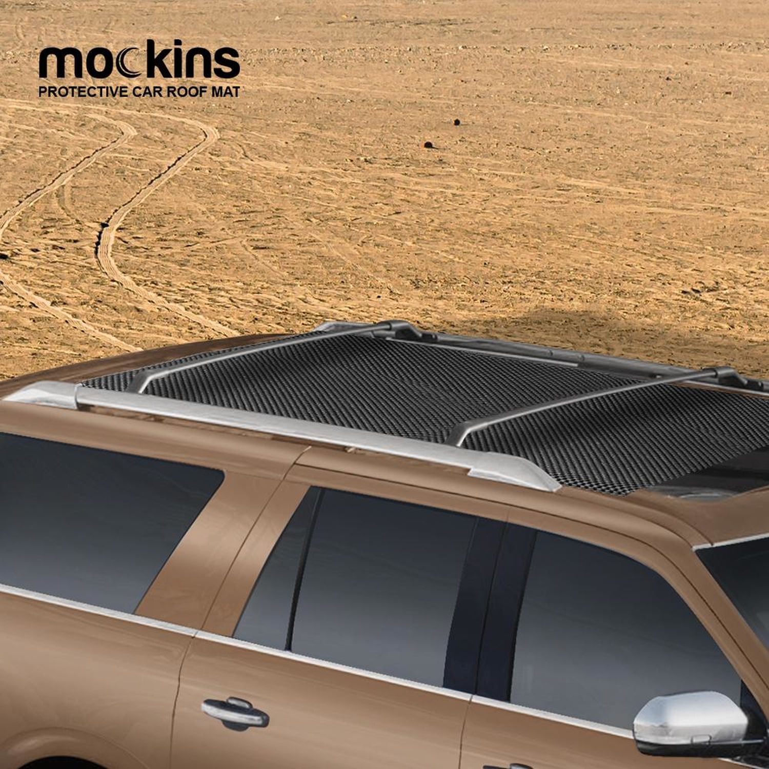 Mockins 51in x 39in PVC Foam Anti Slip Roof Mat for Vehicle Protection ...