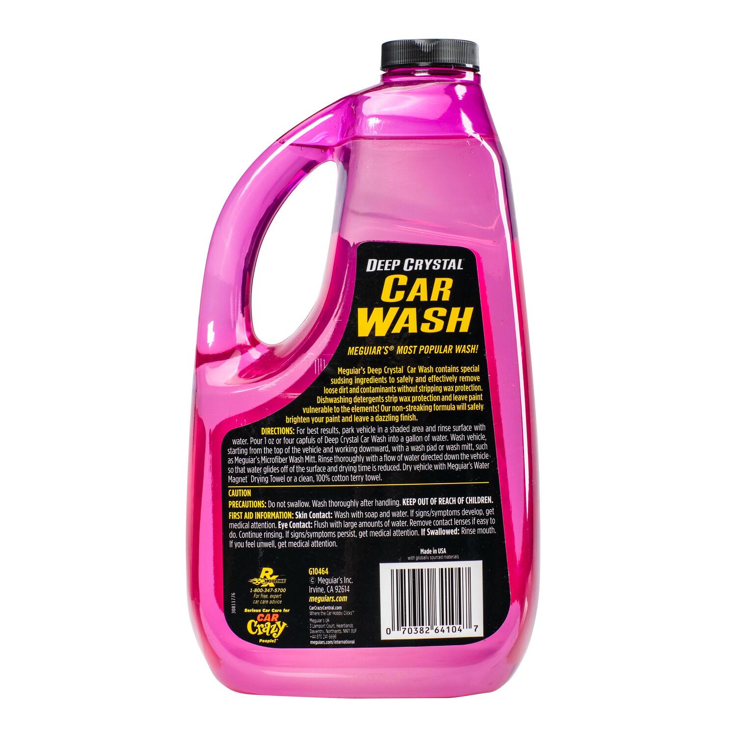 Meguiars Deep Crystal Car Wash Liquid 64oz