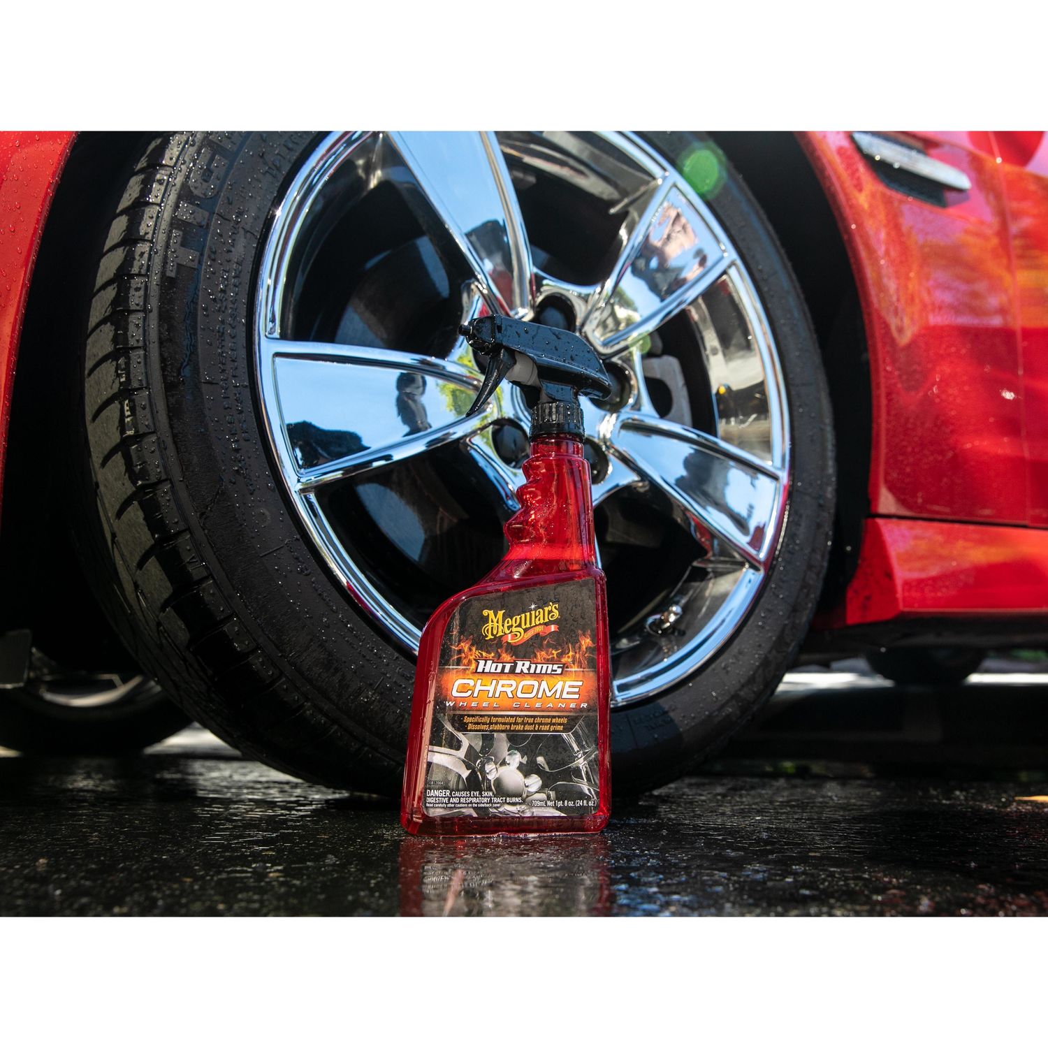 Meguiar's Hot Rims Chrome Wheel Cleaner 24oz