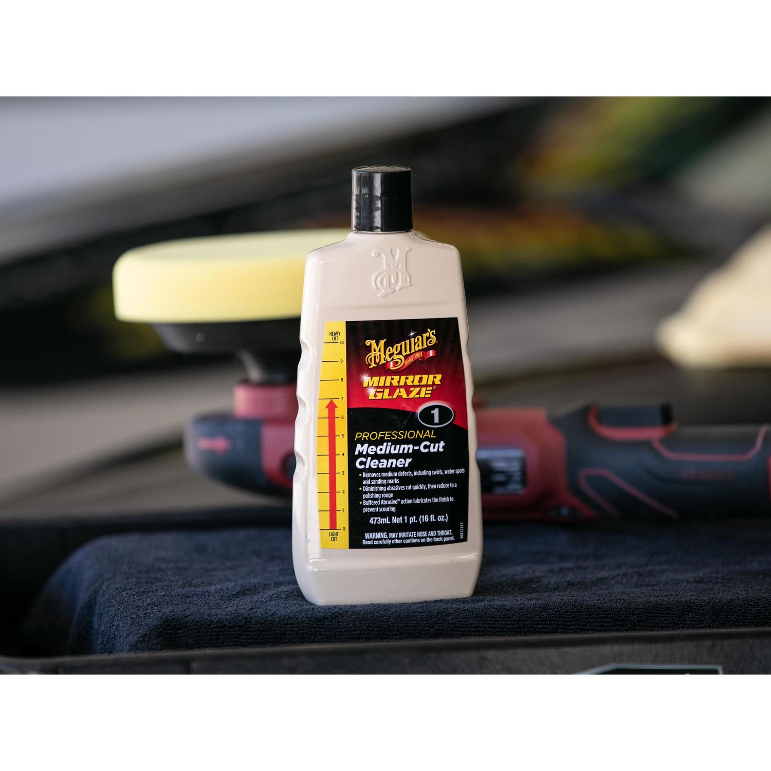 Meguiar's M1 Mirror Glaze Medium-Cut Cleaner 16oz