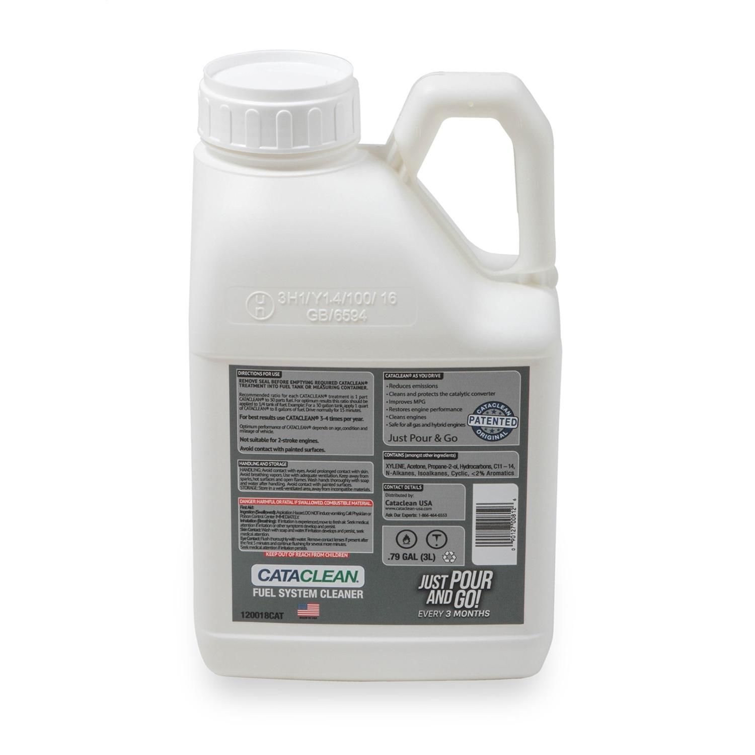 Cataclean Gas Fuel and Exhaust System Cleaner 3 Liters
